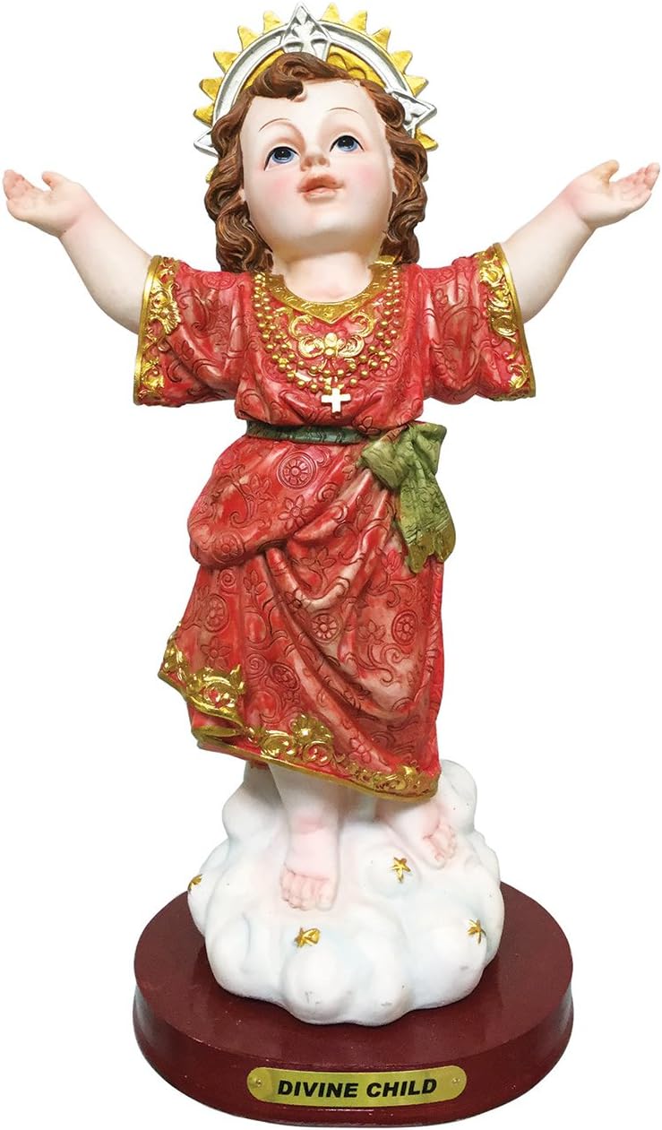 Amazon.com : Divine Child Statue Holy Child Divino Niño Estatua ...