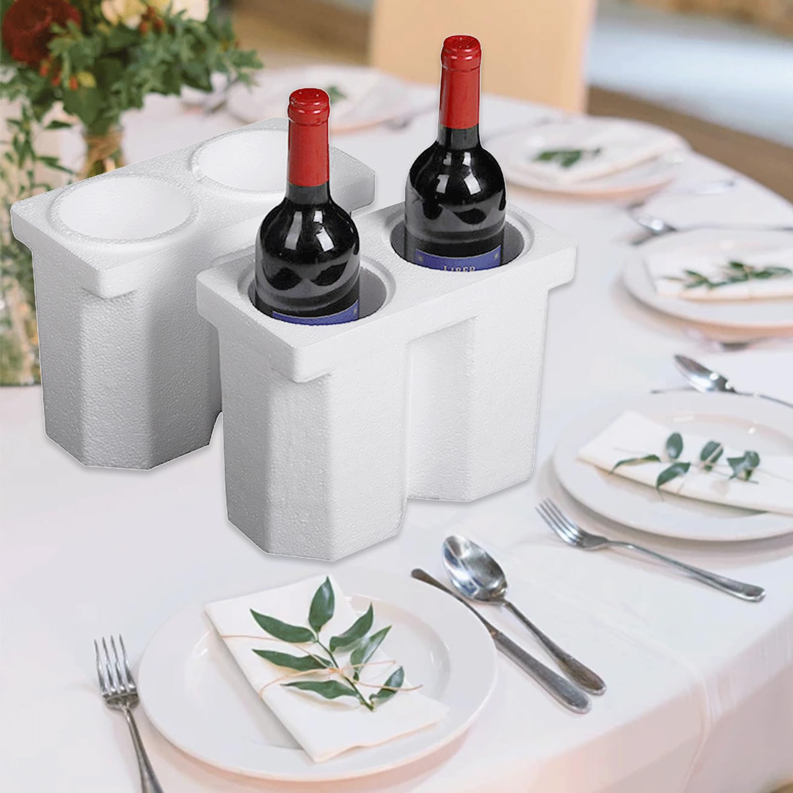 Snapklik.com : Universal Double Bottle Wine Shipping Box