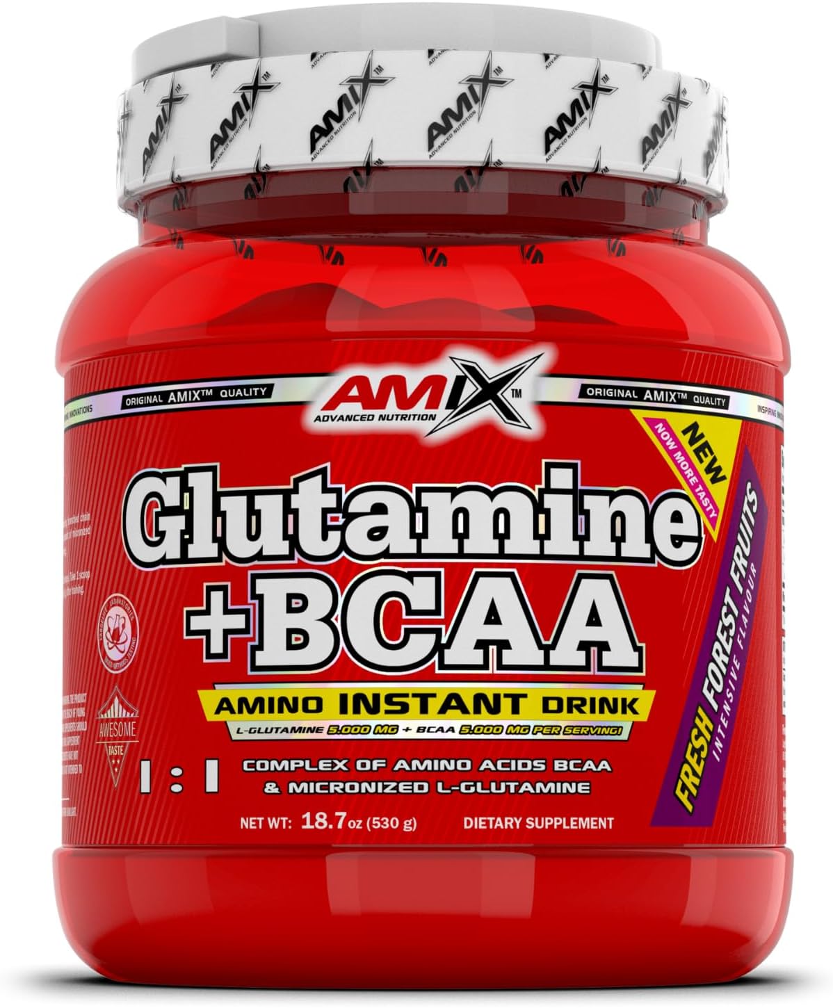 Amazon.com: BCAA Powder with Glutamine - Glutamine Powder Dietary ...