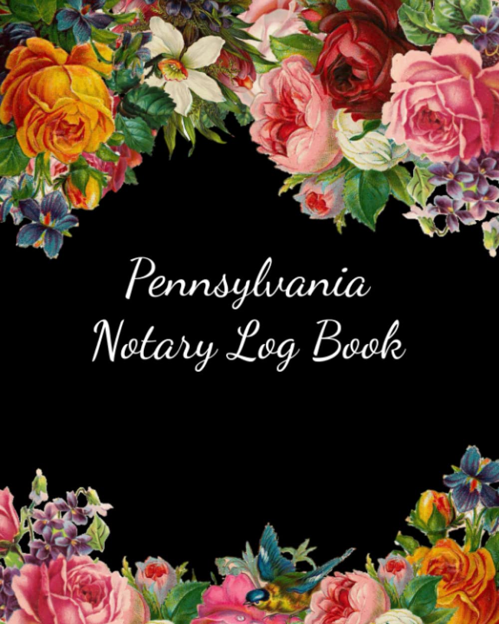 Pennsylvania Notary Log Book: Notary Records Journal:Official Notary ...