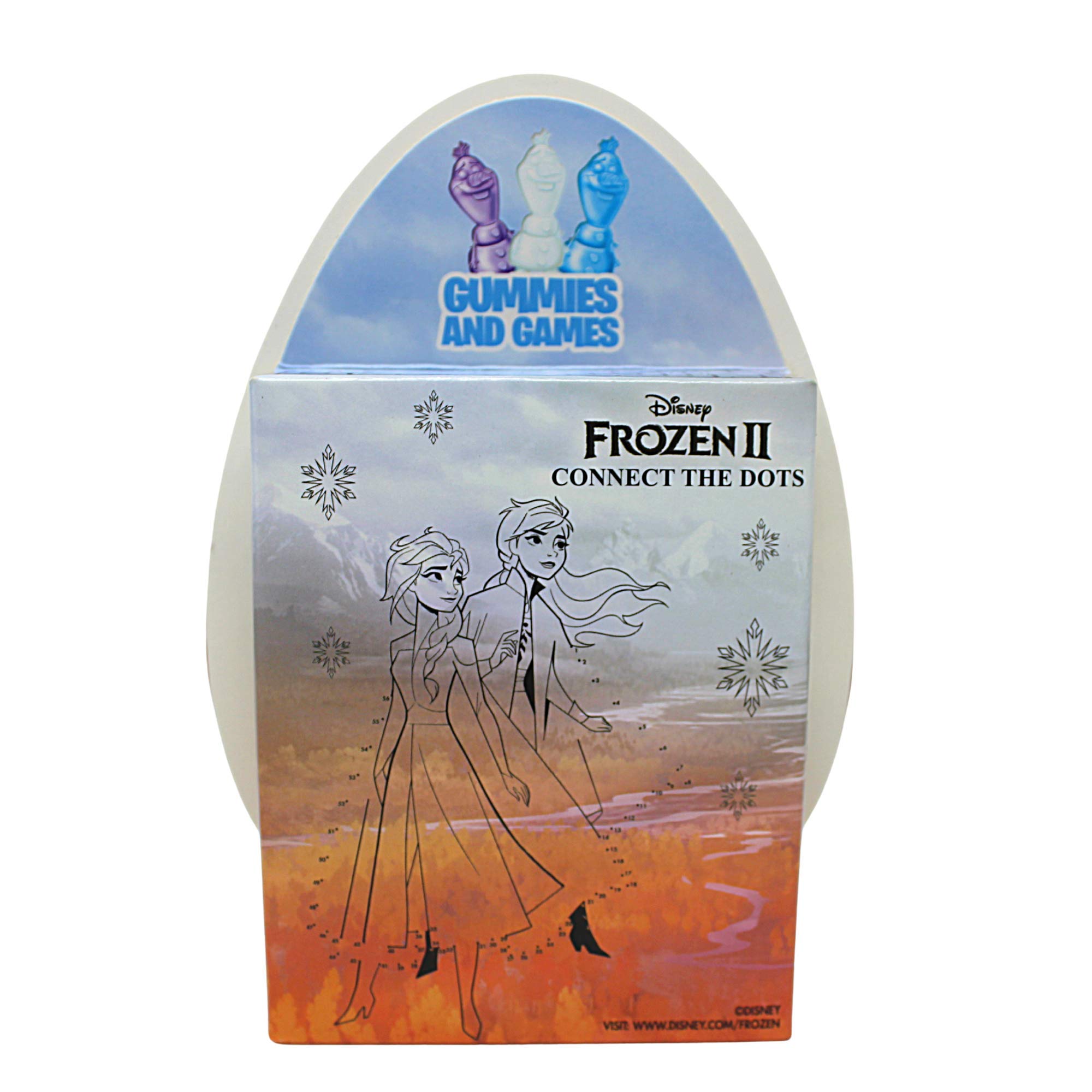 Disney's Frozen Candy Character Shaped Gummy Candies and Games for Kids ...