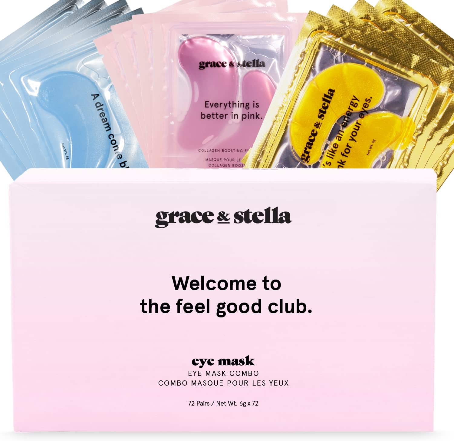 grace and stella Under Eye Mask-Reduce Dark Circles, Puffy Eyes ...