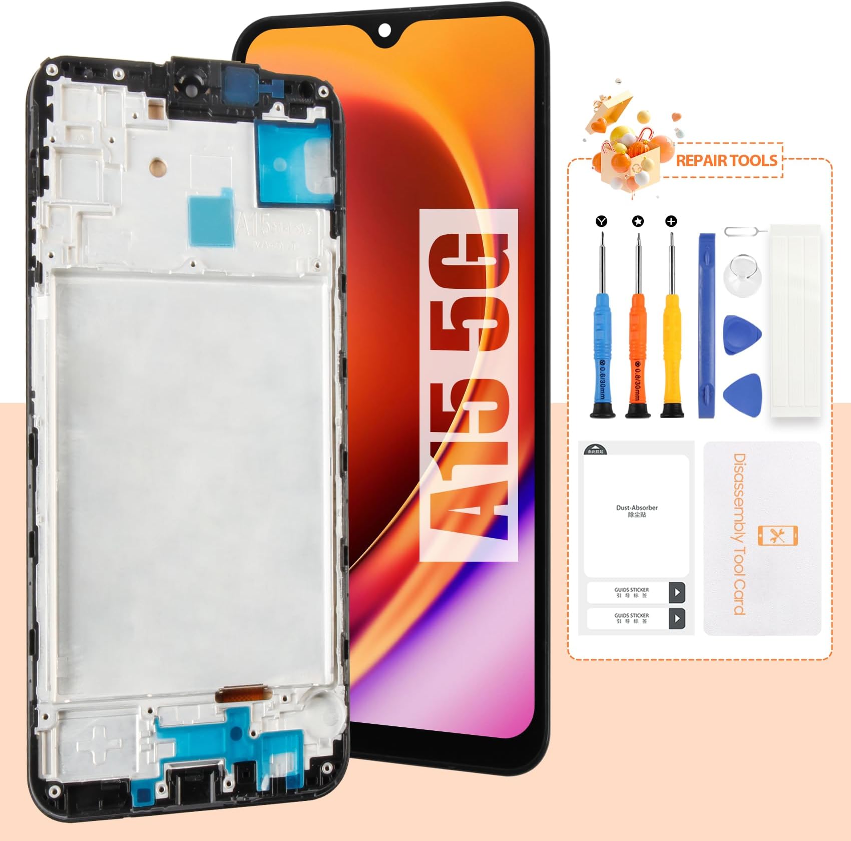 Amazon.com: lncell Screen for Samsung Galaxy A15 5G Screen Replacement ...