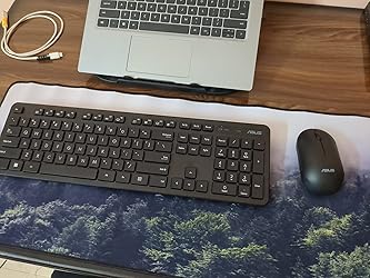 Amazon.in: Buy ASUS Wireless Keyboard and Mouse Set CW101, Upto 1000 ...