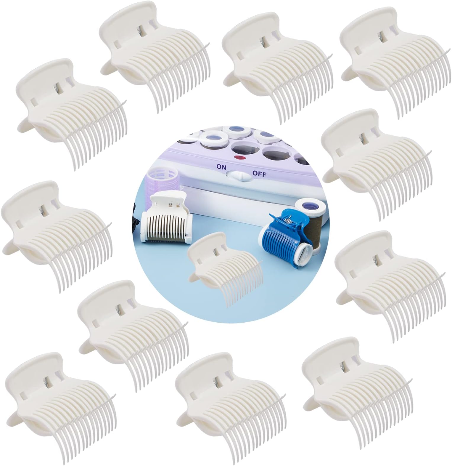 Amazon.com : Hot Roller Clips, Hair Roller Clips, Clips for Hair ...