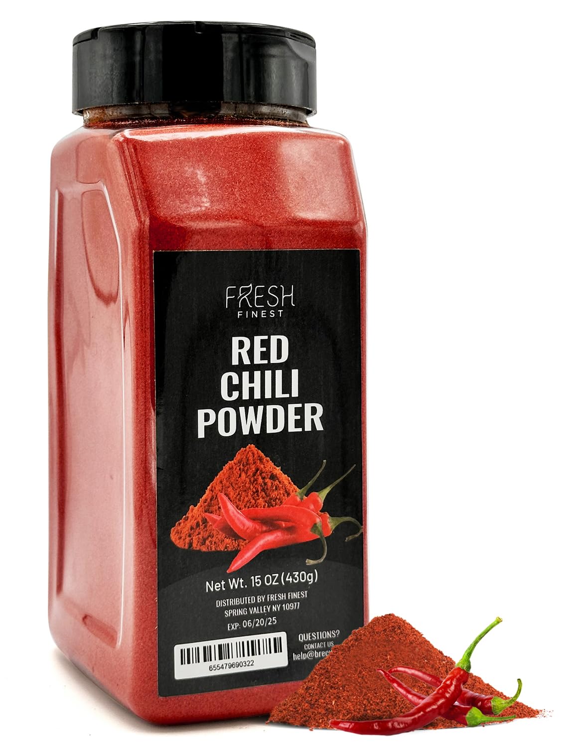Amazon.com : Fresh Finest Chili Powder – Chili Powder with Rich Flavor ...
