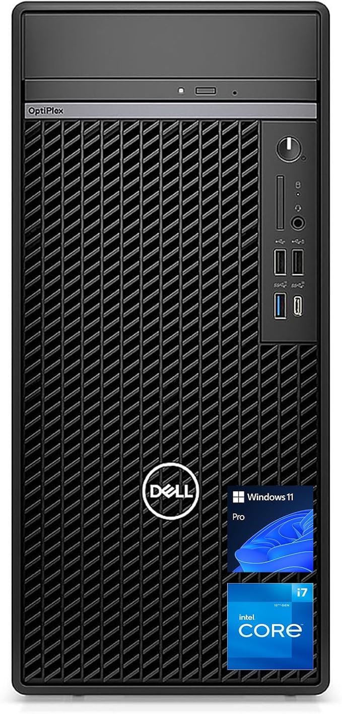 Amazon.com: Dell OptiPlex 7000 Business Desktop, Intel Core i7-12700 ...