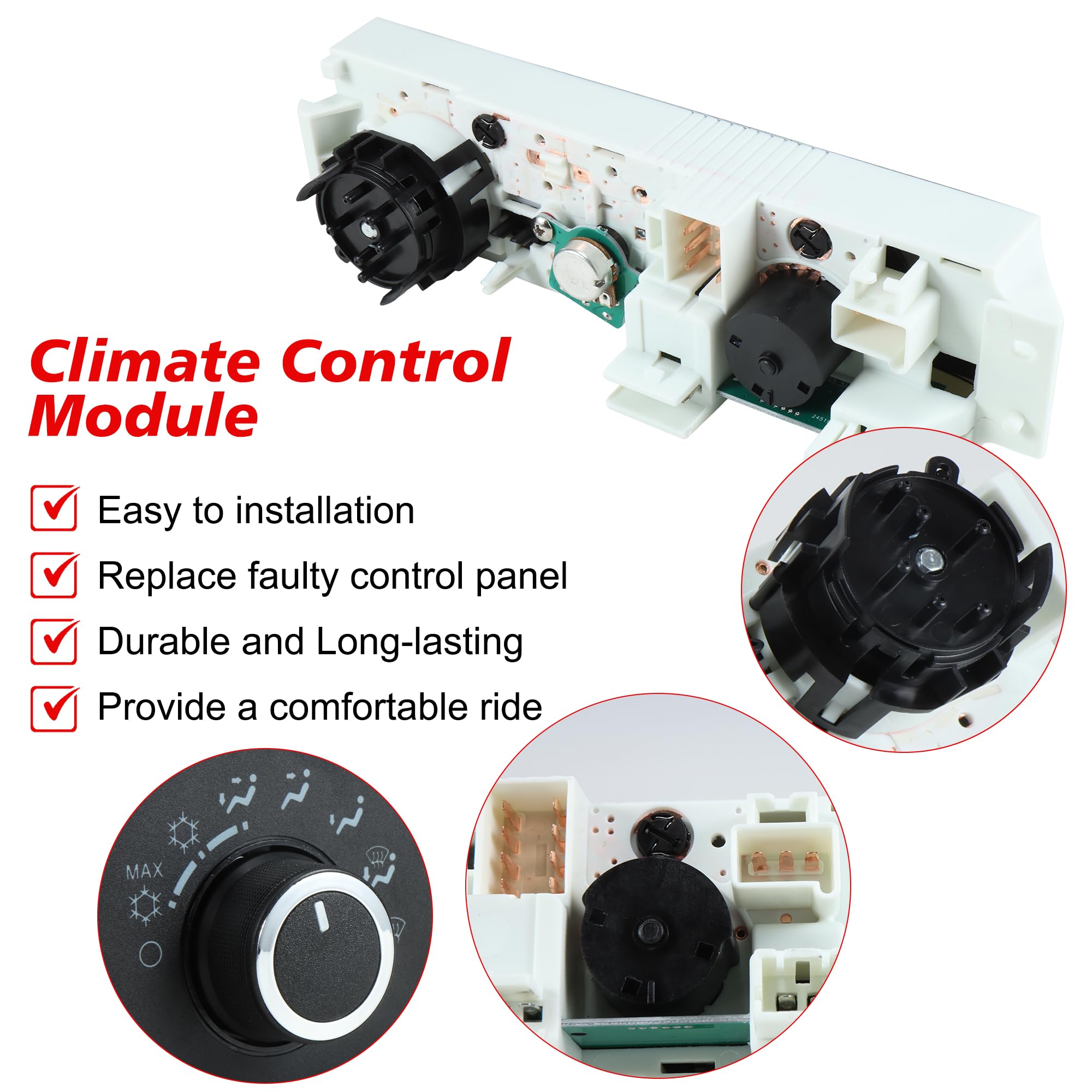 Snapklik.com : BASIKER 599-217 Heater Control Switch Fit For 1996-2020 ...
