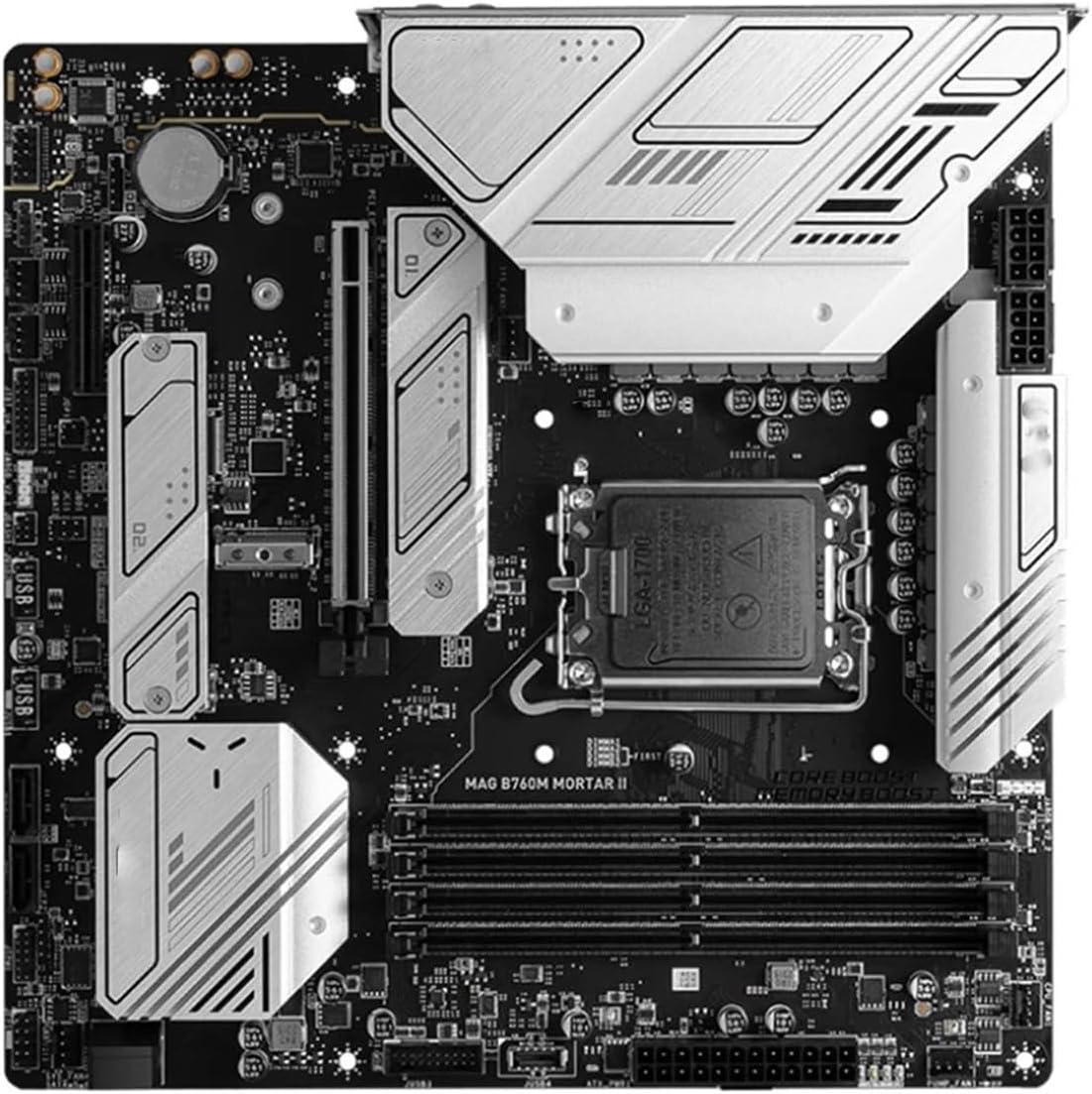 WLTDYZZLDN Placa Base Fit For MSI mag B760M Mortar II Intel B760 ...