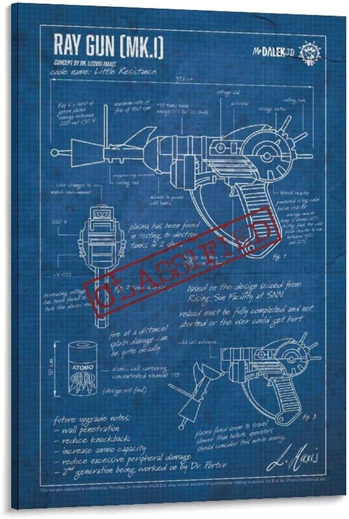 Amazon.com: Blueprints Weapon Cod Call Blueprint Zombies Duty of ...