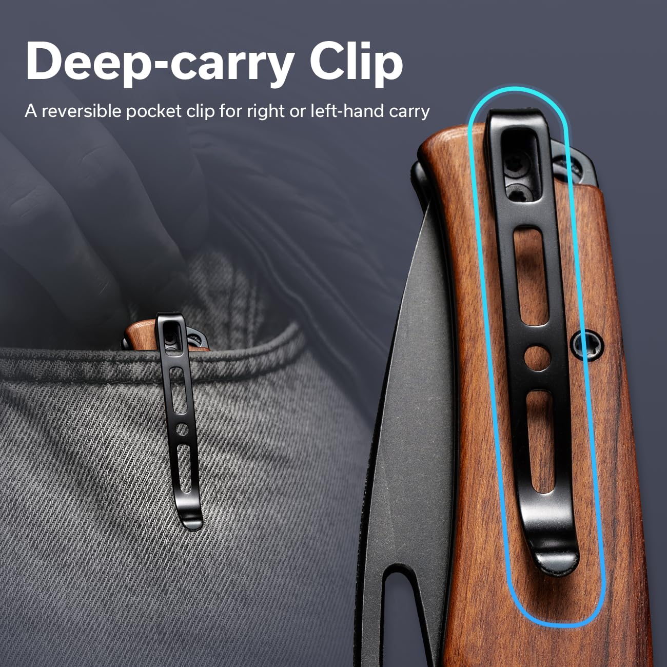 Snapklik.com : Mims Pocket Folding Knife For Everyday Carry