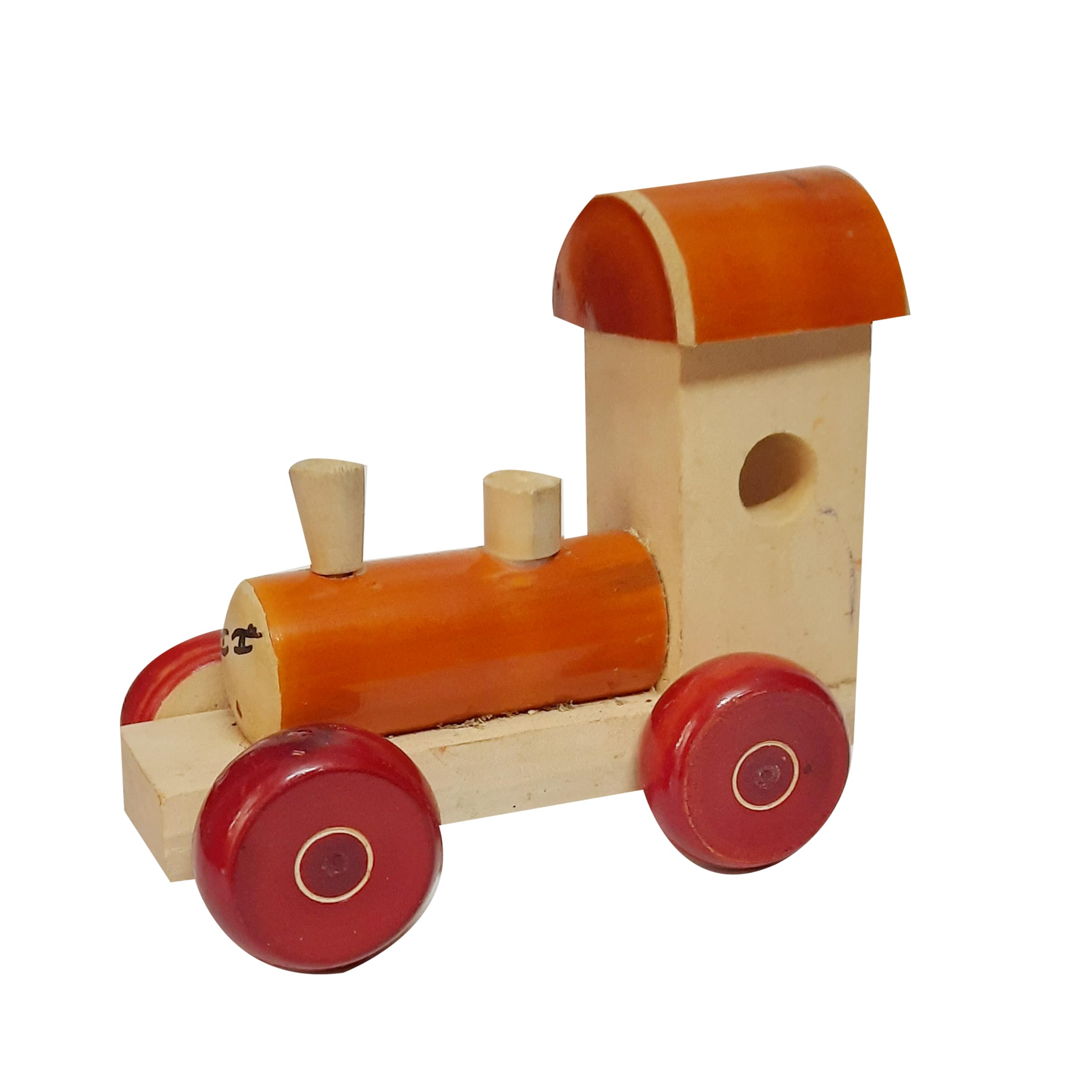 Buy Himaja Little Shopee™ | Handmade Wooden Train Engine Idol Set ...