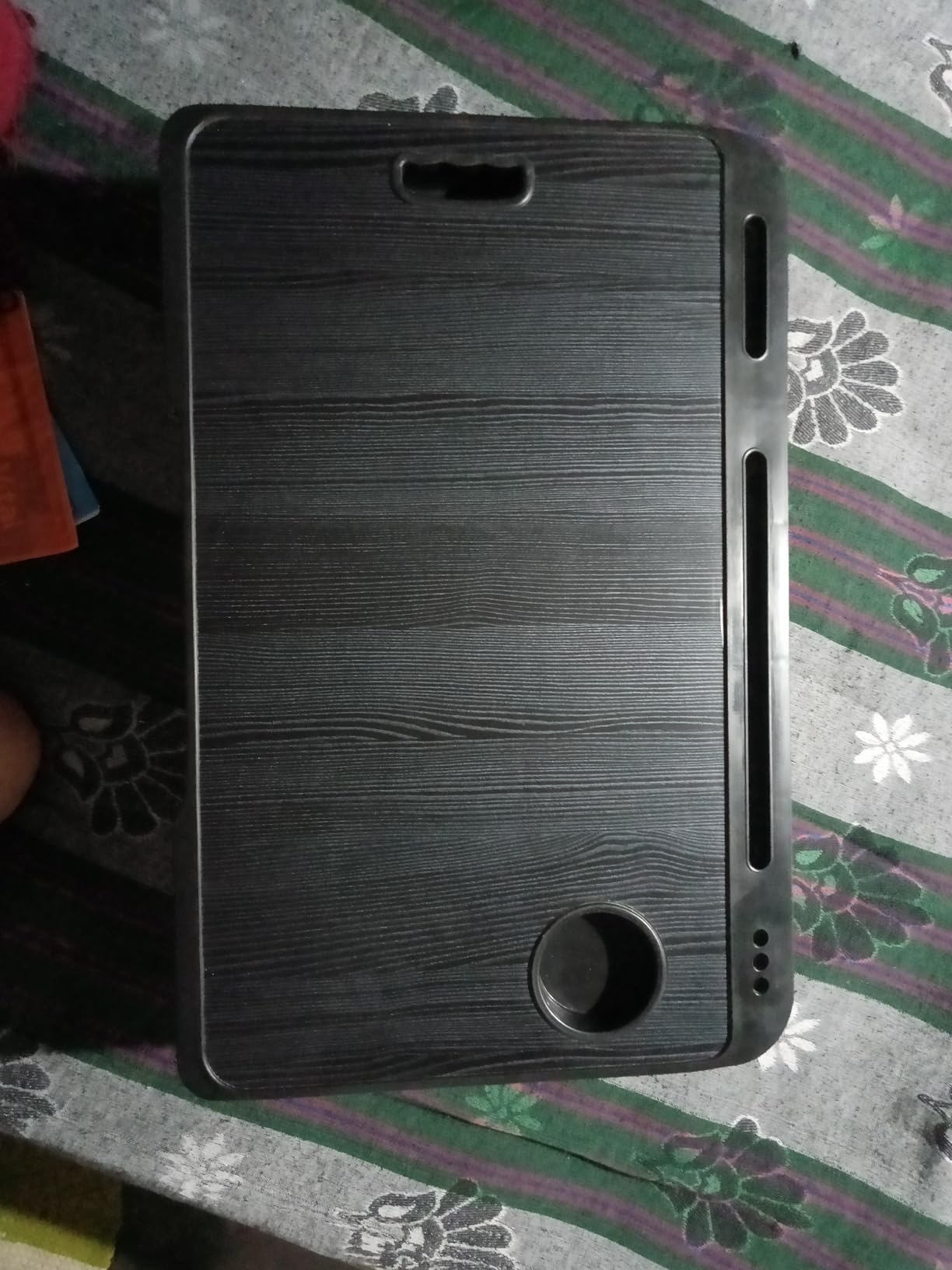 LAXMI® Multipurpose Foldable Laptop Table with Cup Holder | Mac Holder ...