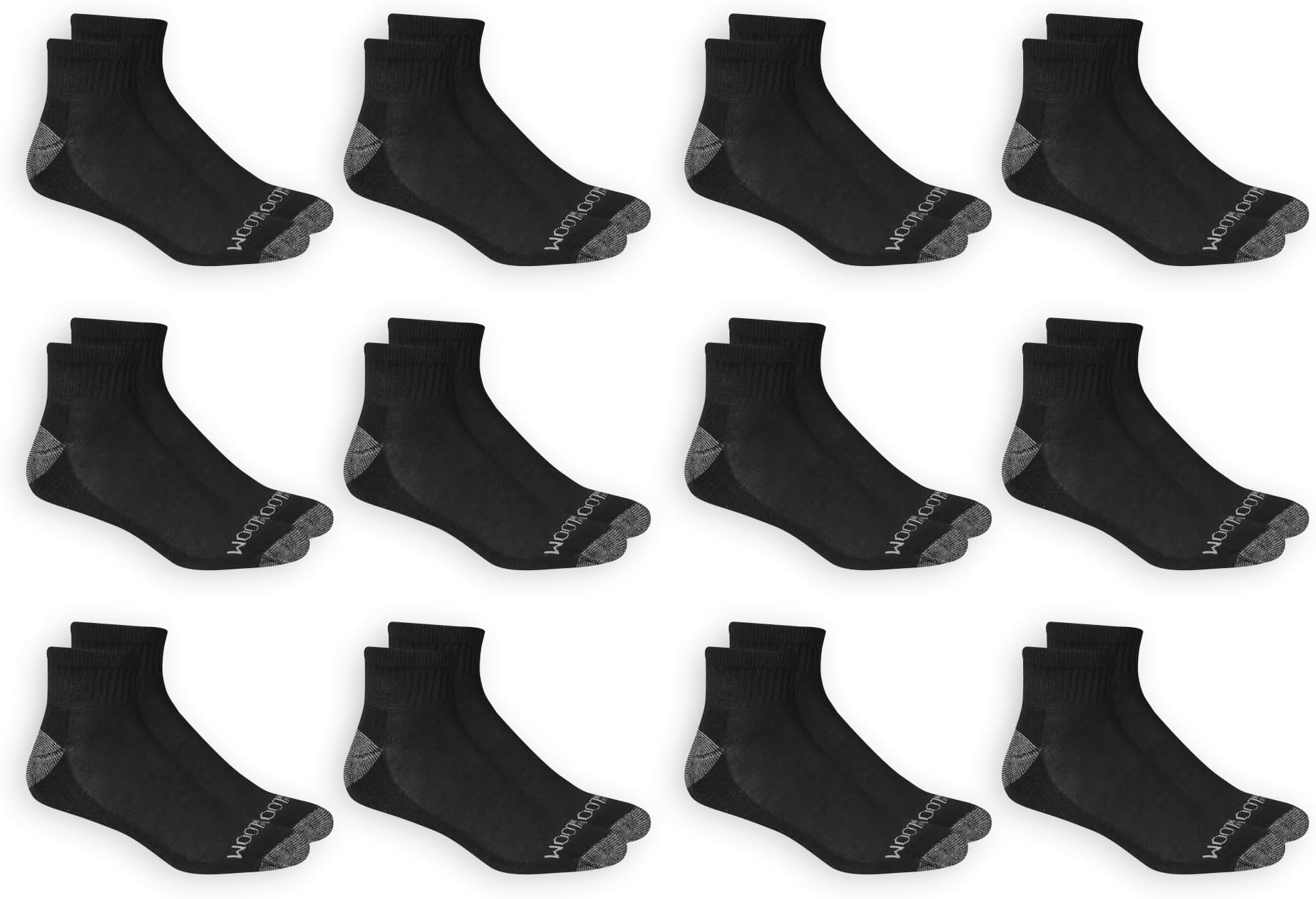 Amazon.com: Fruit of the Loom Men's 10 Pack Everyday Work Crew Socks ...