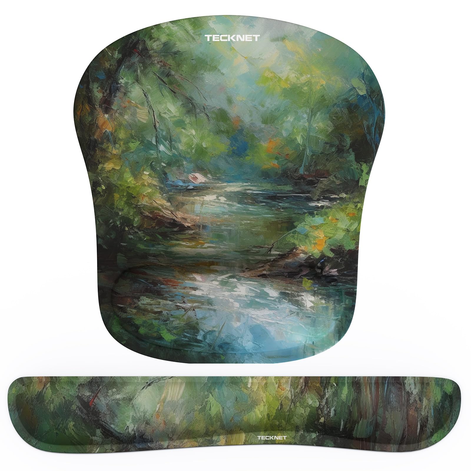 Amazon.com: TECKNET Keyboard Wrist Rest and Mouse Pad with Wrist ...