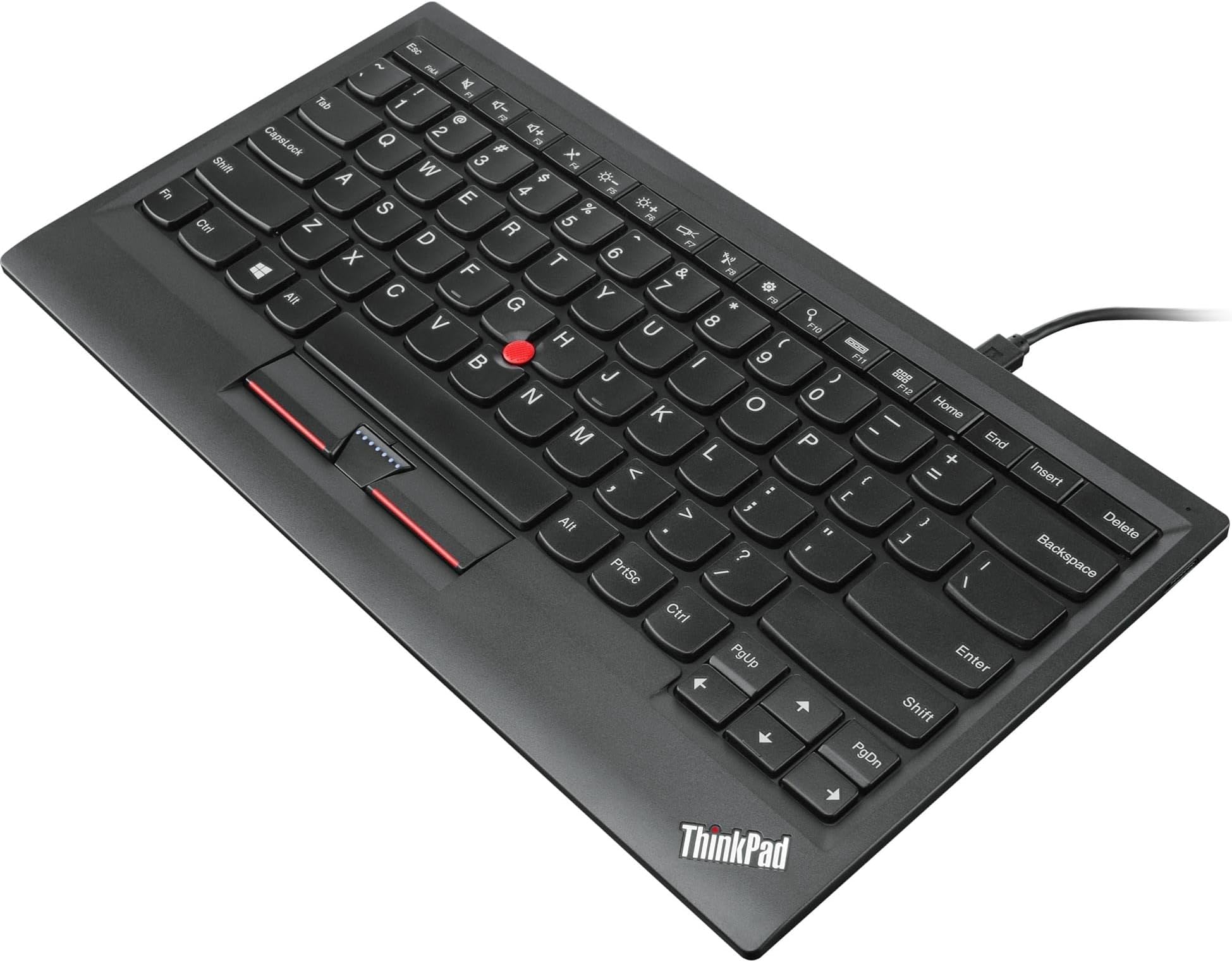 Amazon.com: Lenovo ThinkPad Compact USB Keyboard with Trackpoint ...