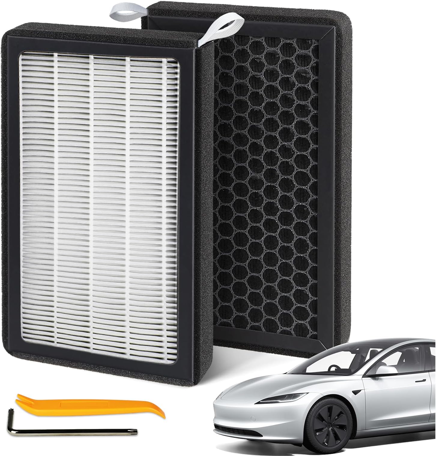 Amazon.com: Tesla Model 3 Cabin Air Filter Tesla Model Y Air Filter ...