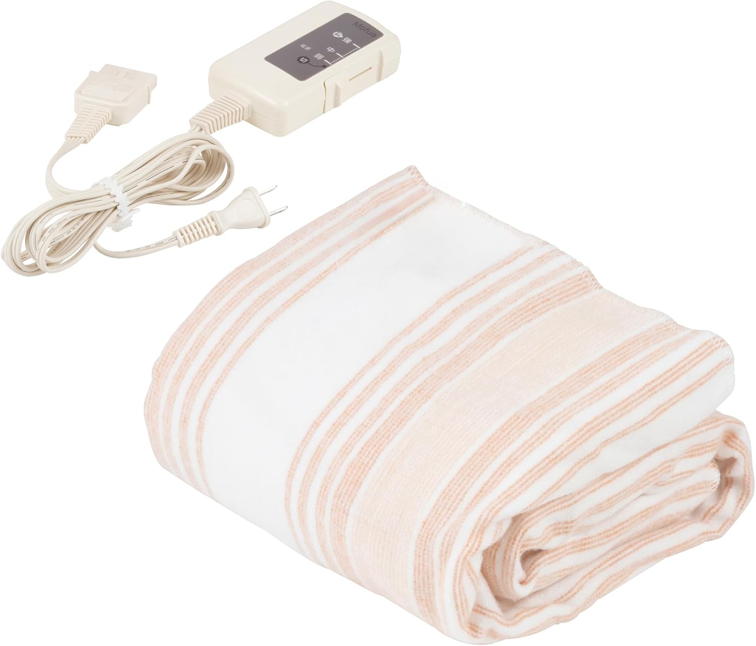 Amazon.co.jp : Mofua 電気毛布 洗える敷毛布 130×80cm シングル 温度調節無段階 ダニ退治 頭寒足熱配線 足元 モフア MFS401H-D : ホーム＆キッチン