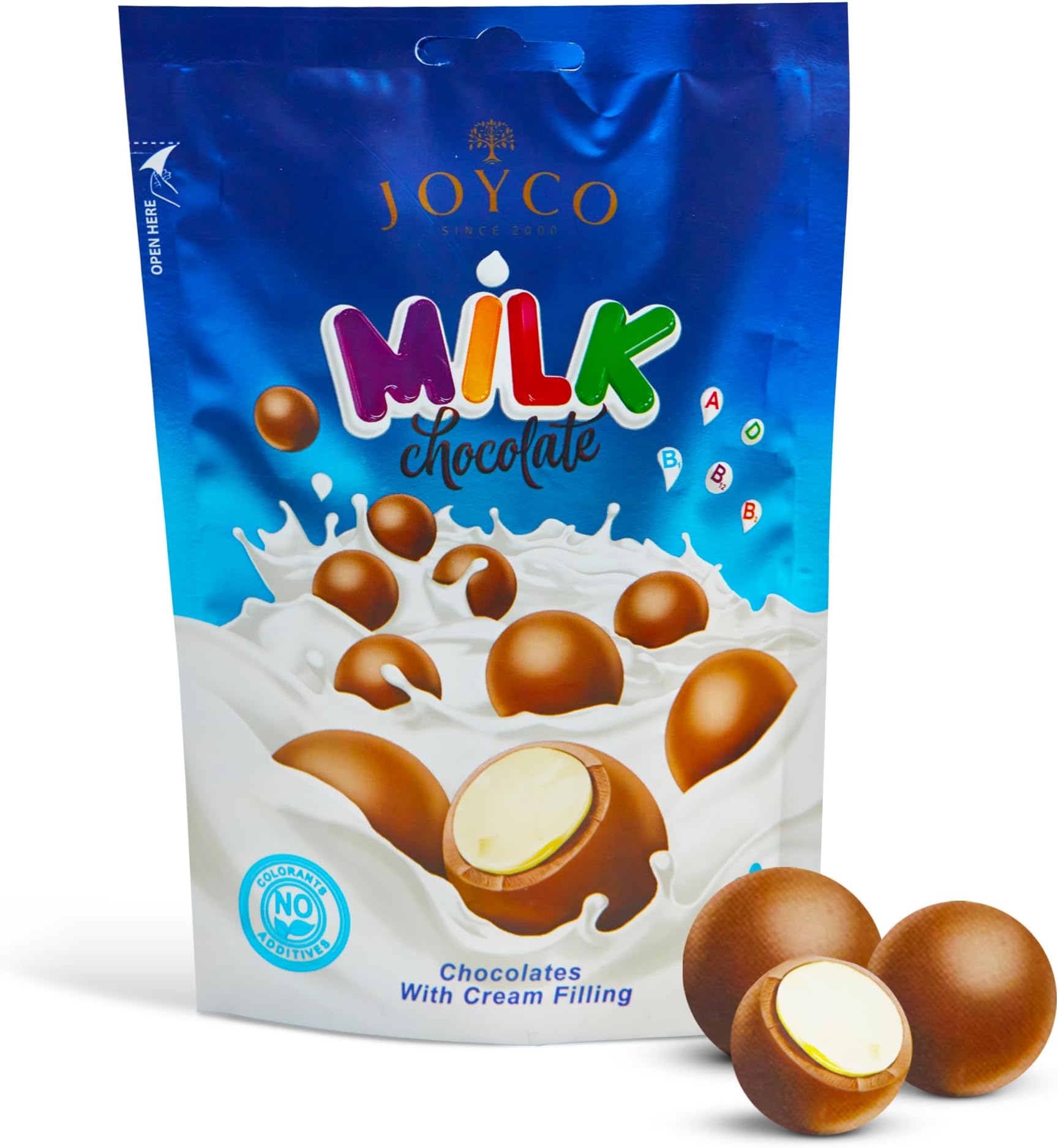 Amazon.com: JOYCO Chocolates With Cream Filling - 60g Pack ...