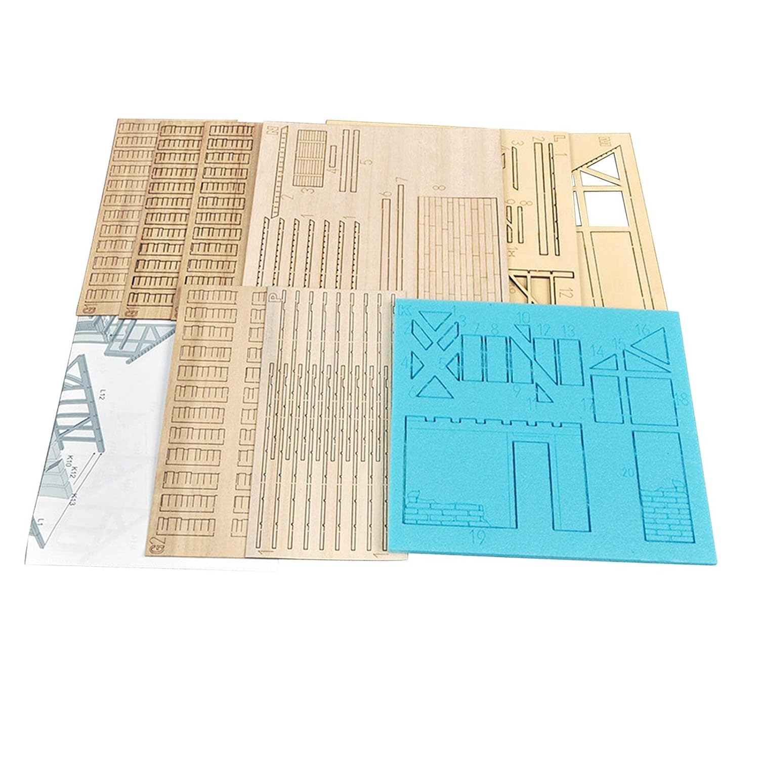 Buy SAZ DEKOR 1:35 Scale Architecture Miniature for Model Building ...