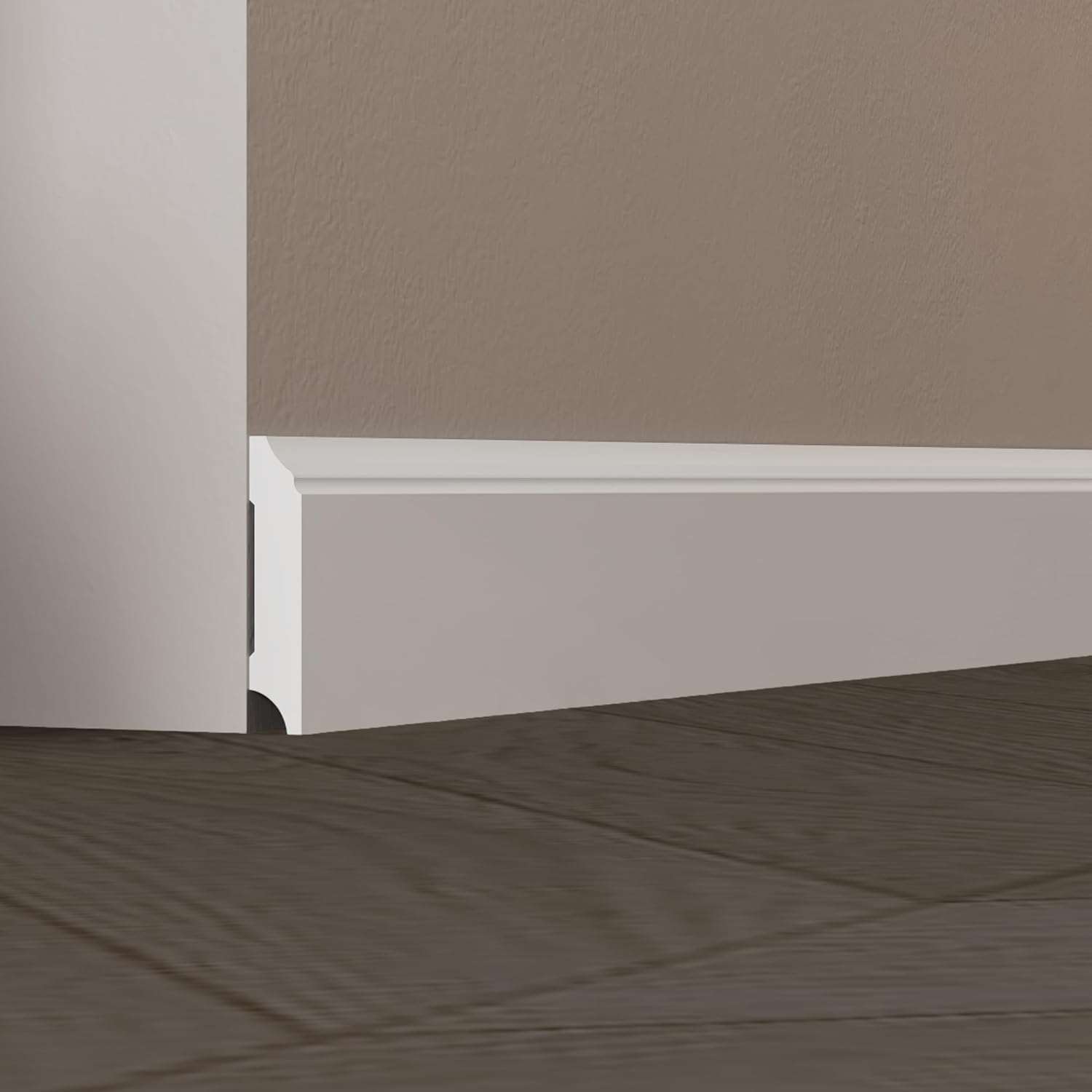 Amazon.com: TUALCA Baseboard Molding – 55Feet Total (7pieces x 94.5 ...