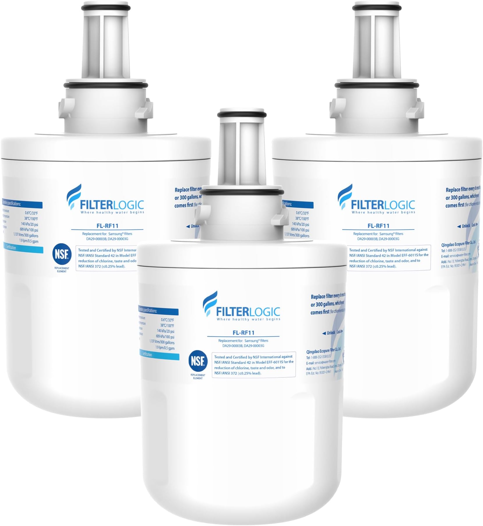 Amazon.com - Filterlogic DA29-00003G Refrigerator Water Filter ...