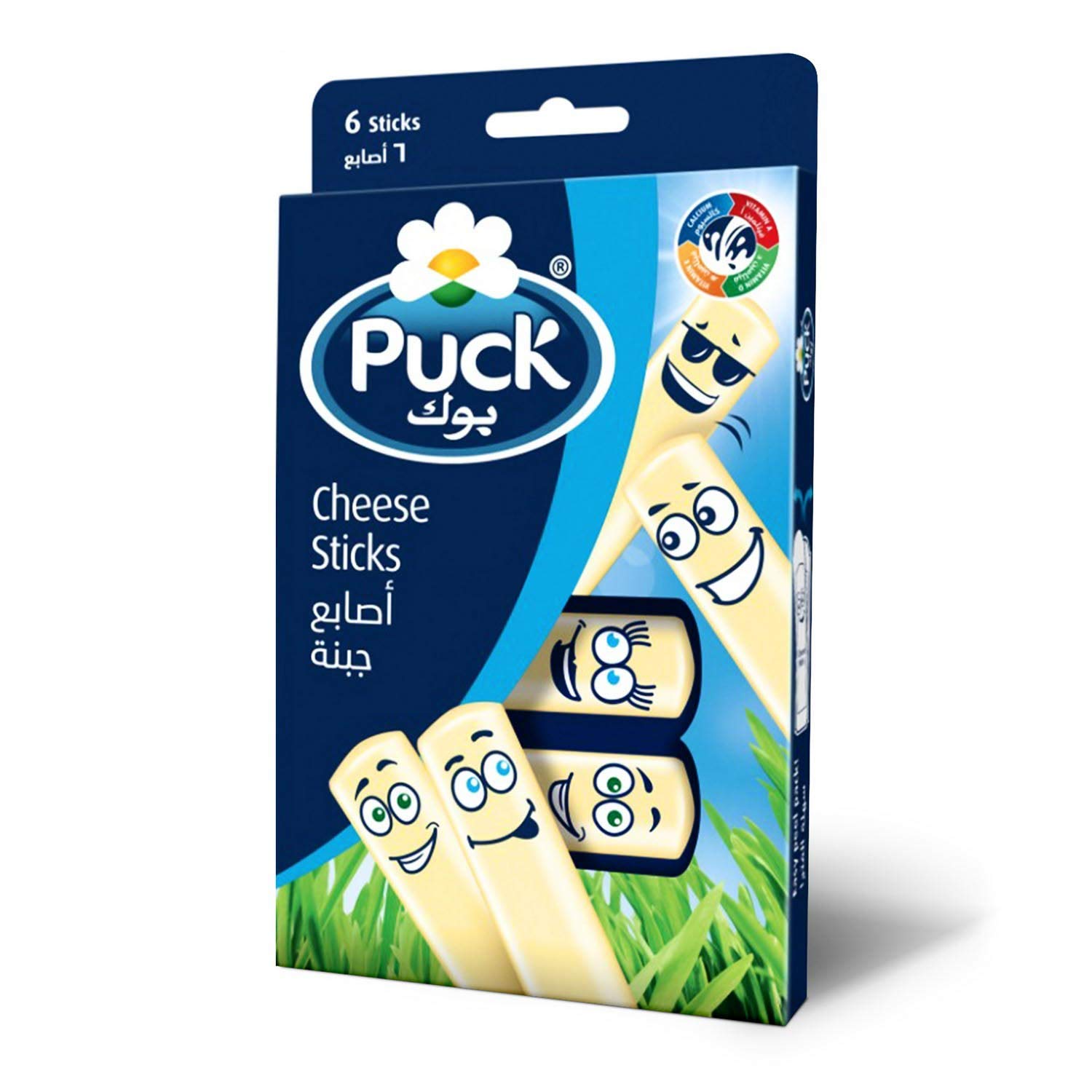 Puck Cheese 6 Sticks, Dark Blue & White, Medium, 108 g : Amazon.in ...