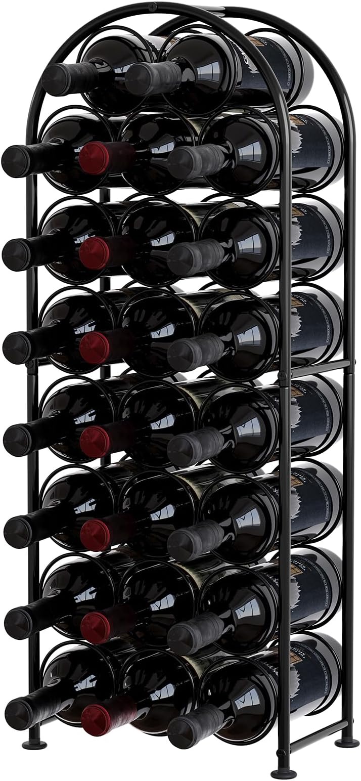 Stacking Wine Rack for 30 Bottles for Wine Soft Drink Champagne and ...