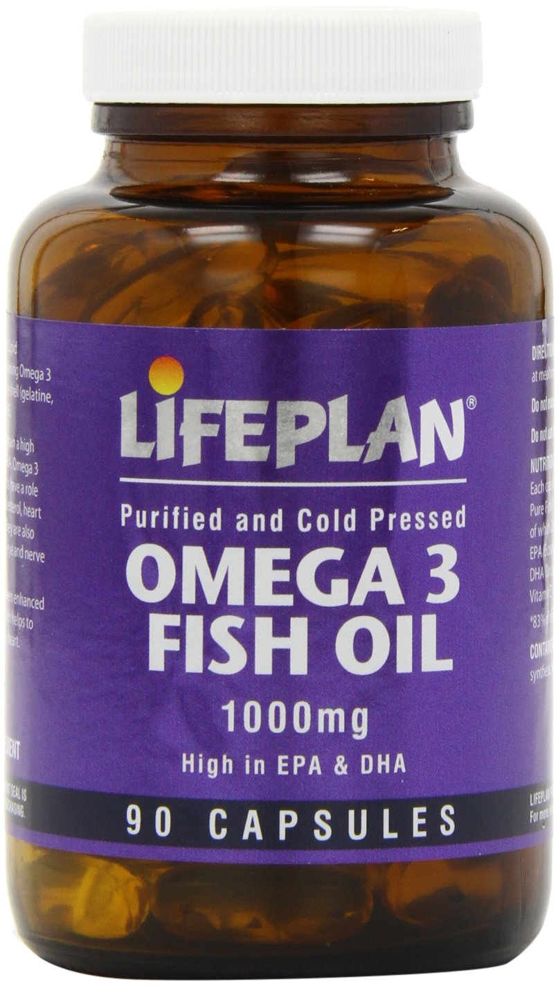 Lifeplan Omega 3 Fish Oil 1000mg 90 Capsules : Amazon.co.uk: Health ...