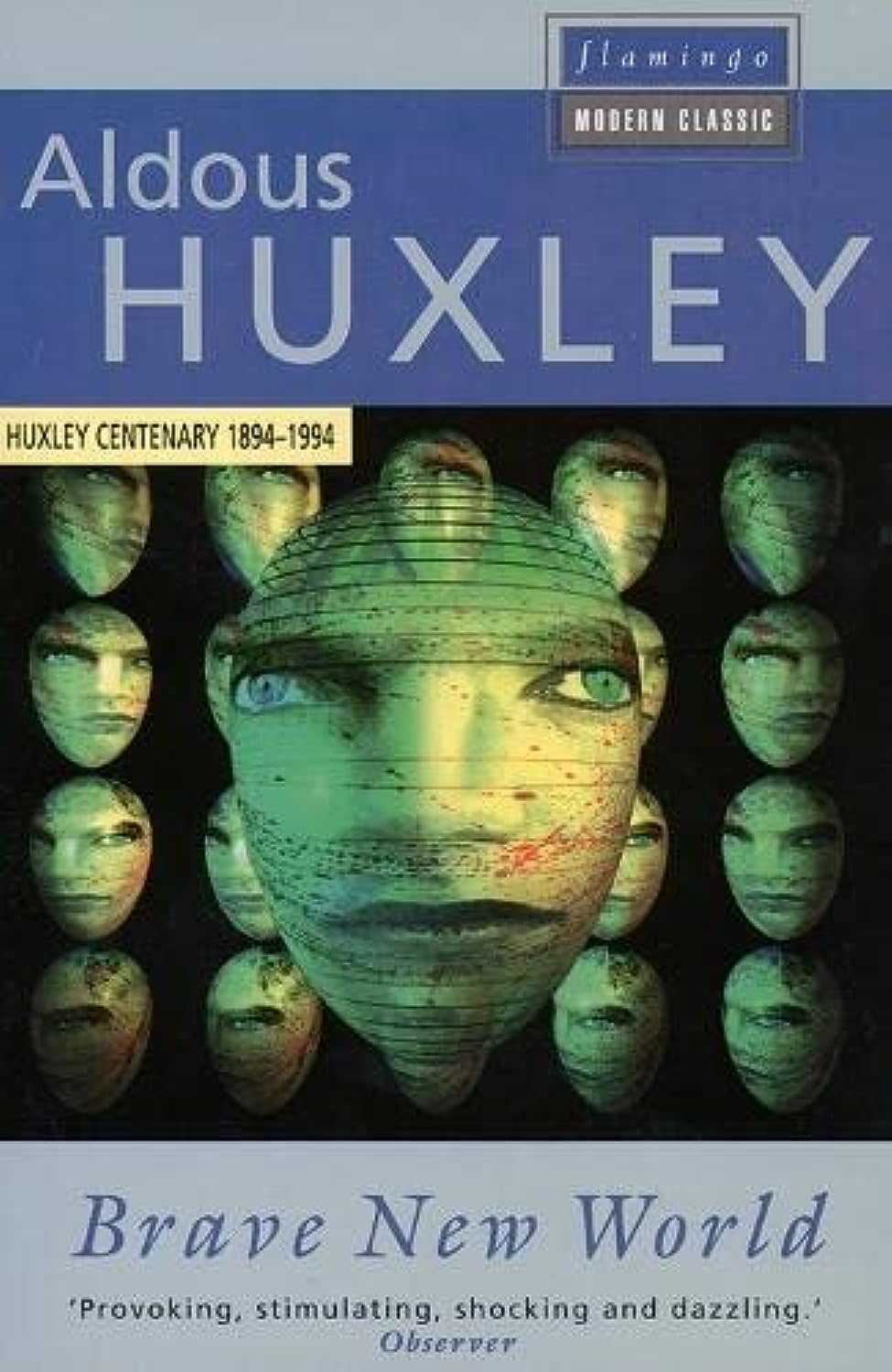 BRAVE NEW WORLD (FLAMINGO MODERN CLASSICS): Aldous Huxley ...