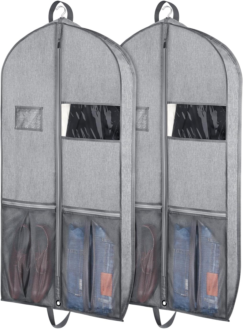 Amazon.com: Zilink Heavy Duty Garment Bags for Travel 43”Suit Bags for ...