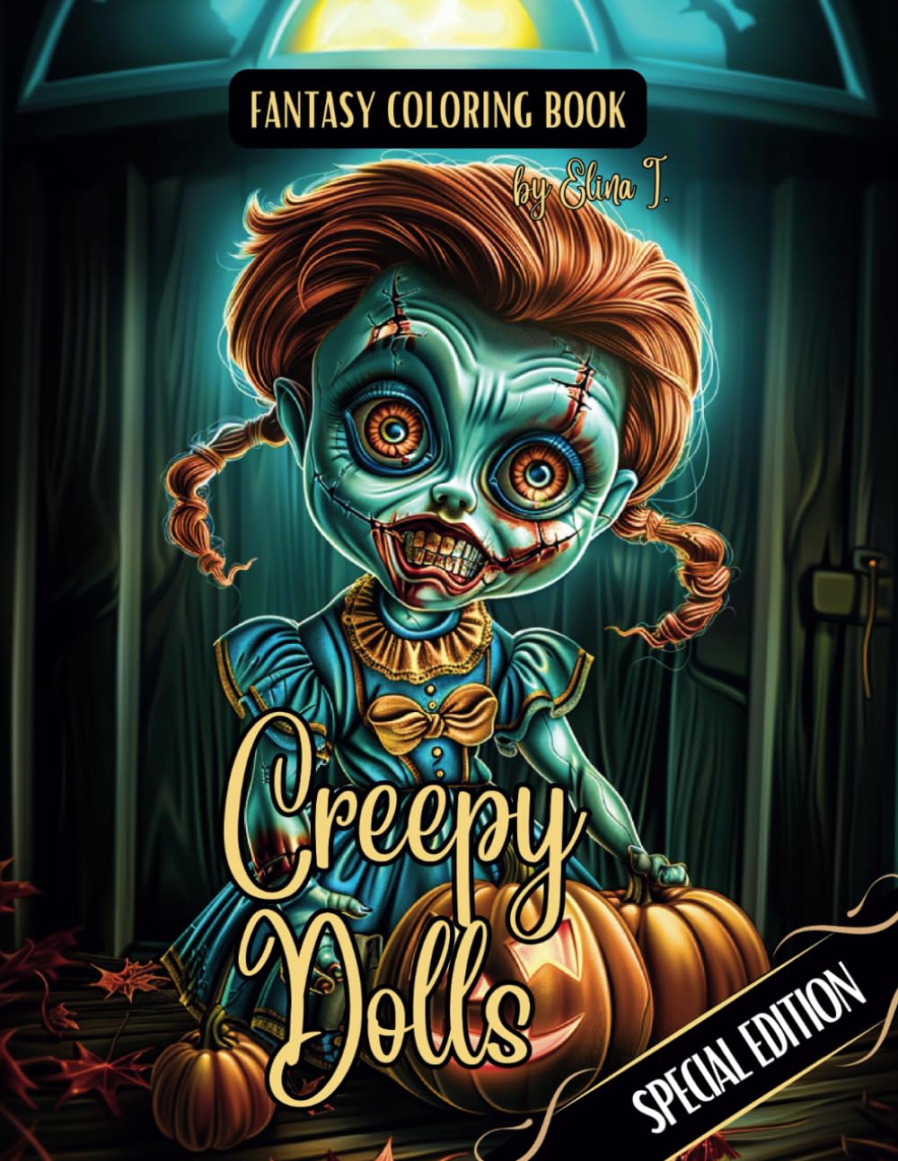 Amazon.com: Fantasy Coloring Book Creepy Dolls Special Edition ...