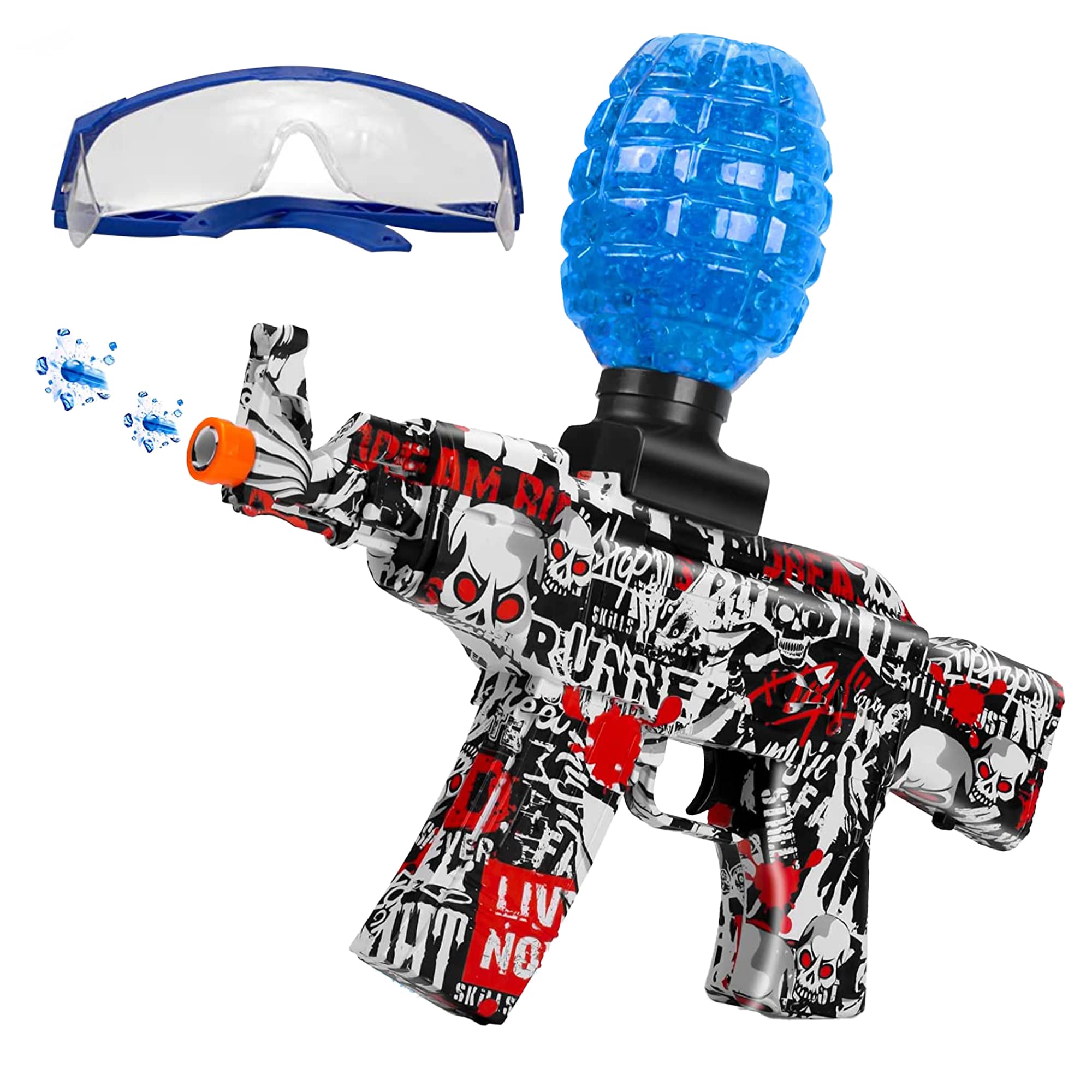 Buy Gel Blaster, Gel Splatter Ball Blaster Toy Kit, Automatic Splat ...