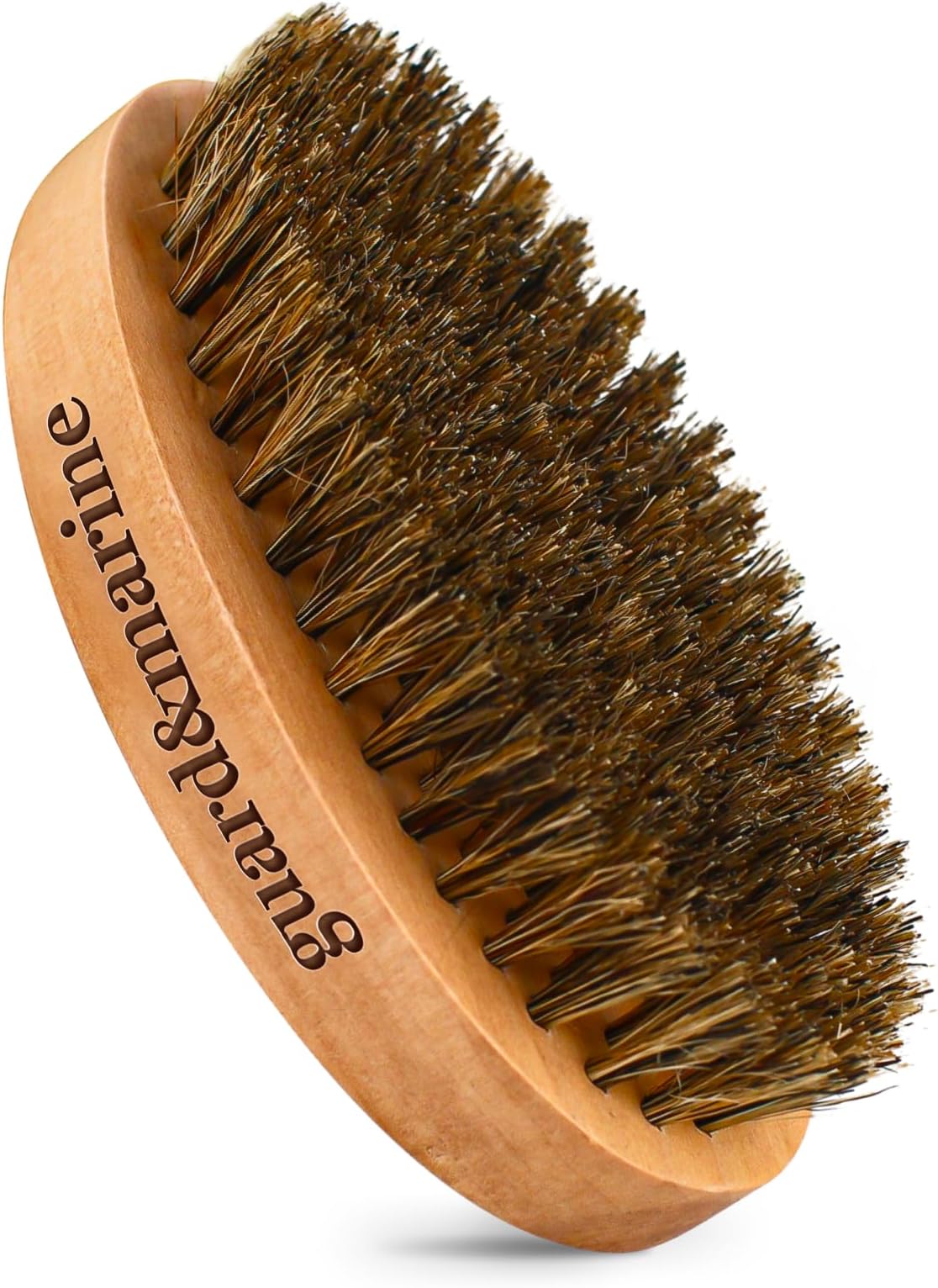 Amazon.com : GUARD&MARINE Beard and Mustache Brush: Compact Boar ...