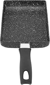 Amazon.com: Rectangle Frying Pan, Non Stick Pan Compact Design Uniform ...