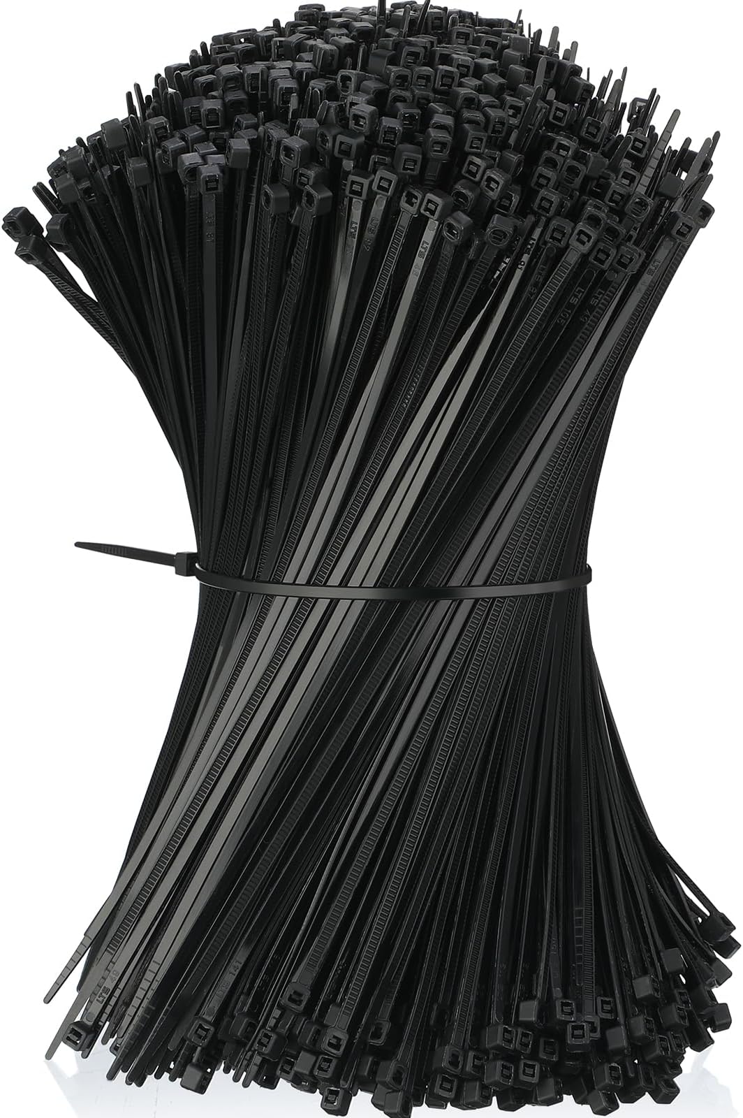 Amazon.com: Shappy 2000 Pcs Black Zip Ties Cable Ties Bulk Heavy Duty ...
