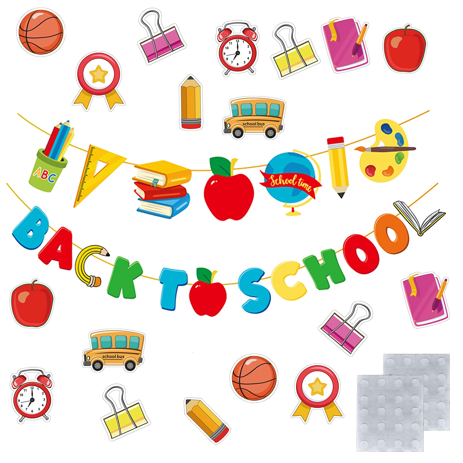 Buy NBjiuyin Back to School Decorations for Classroom Back to School ...