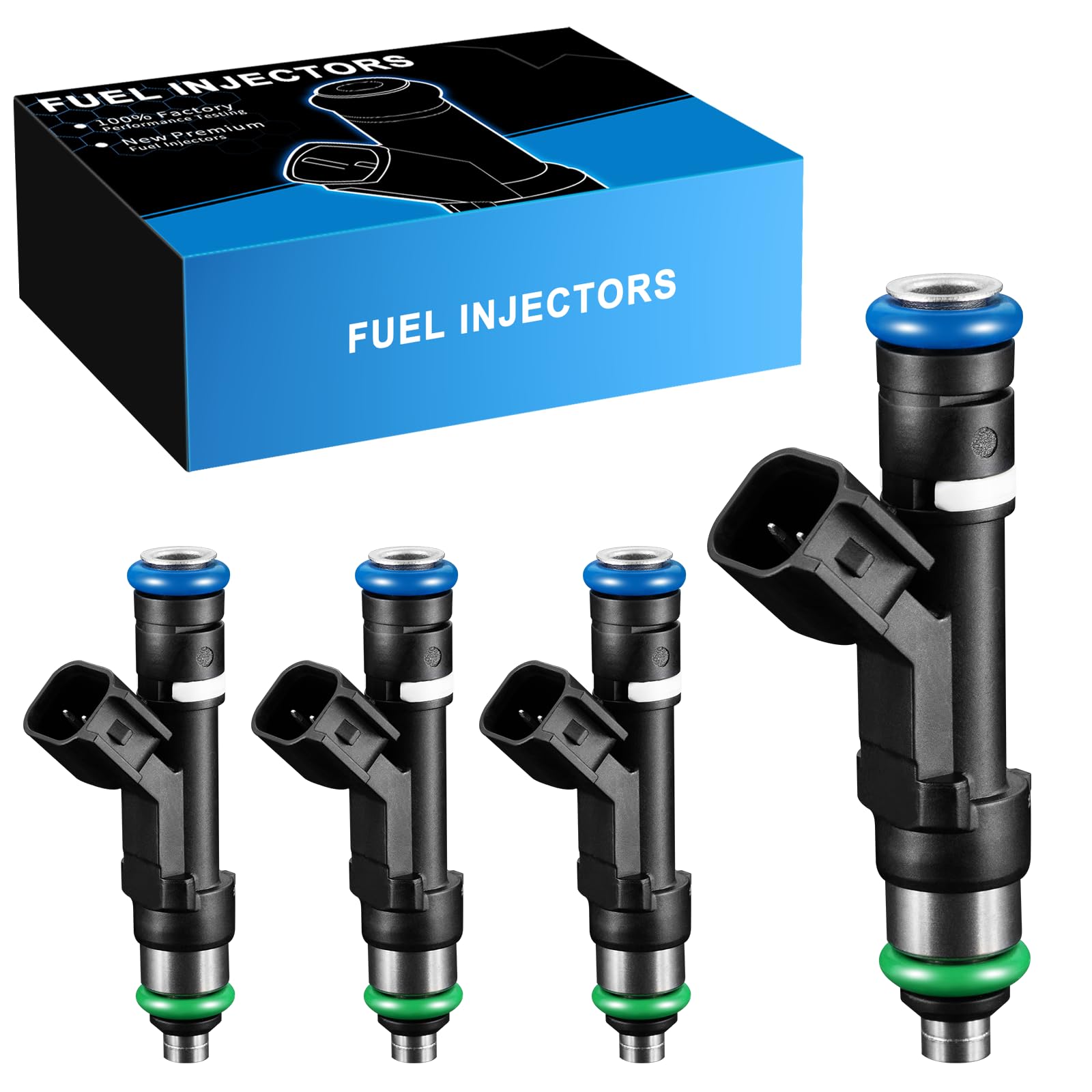 Amazon.com: YZHIDIANF 0280158162 2.5L Fuel Injectors Fit For:-Ford ...