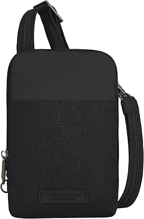 Travelon Anti-Theft Metro Stadium Mini Crossbody Cross Body Bag, Black, One Size : Amazon.ca ...
