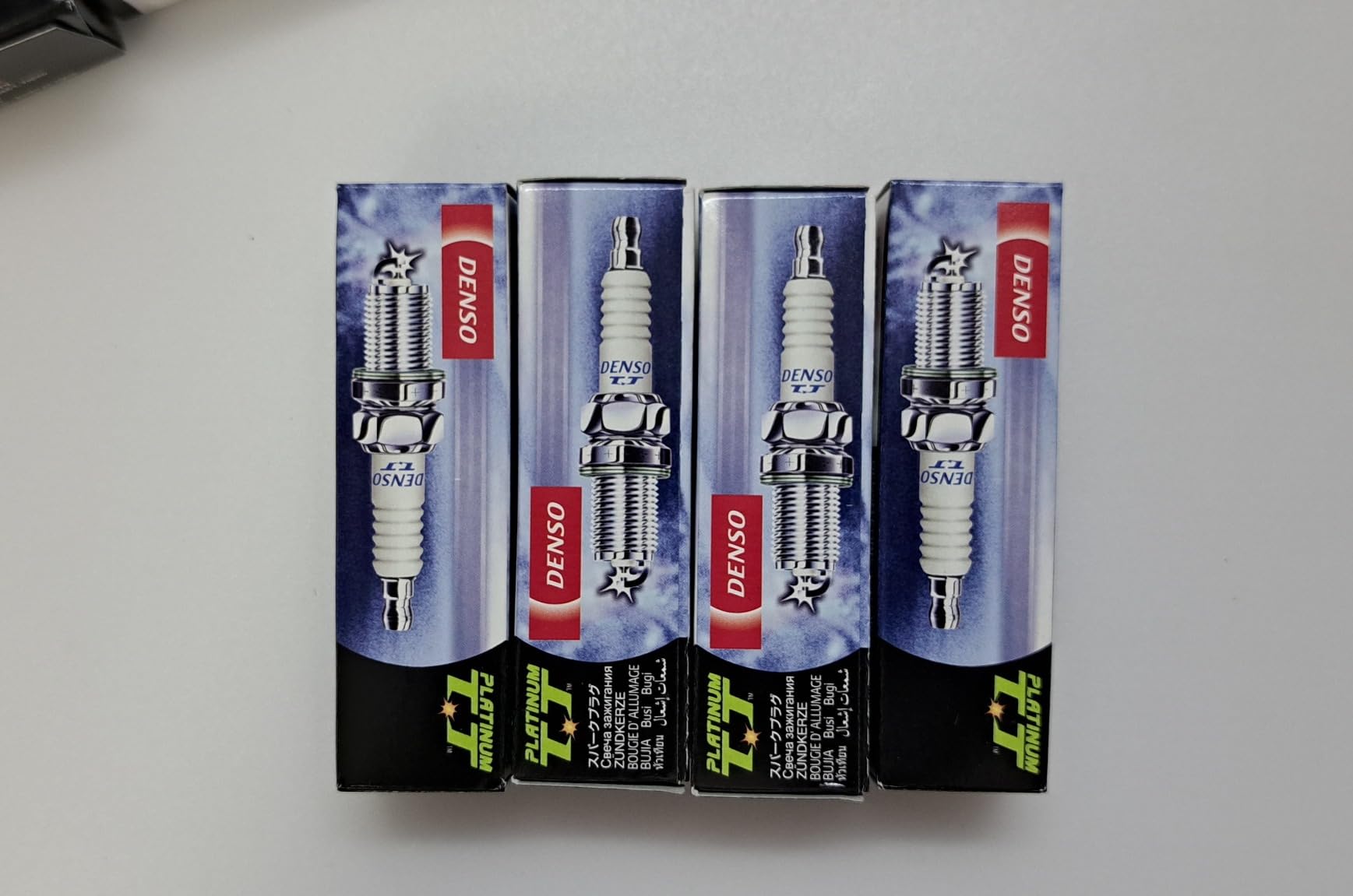 Amazon.com: Set (8pcs) Denso Platinum TT Spark Plugs Stock 4503 ...