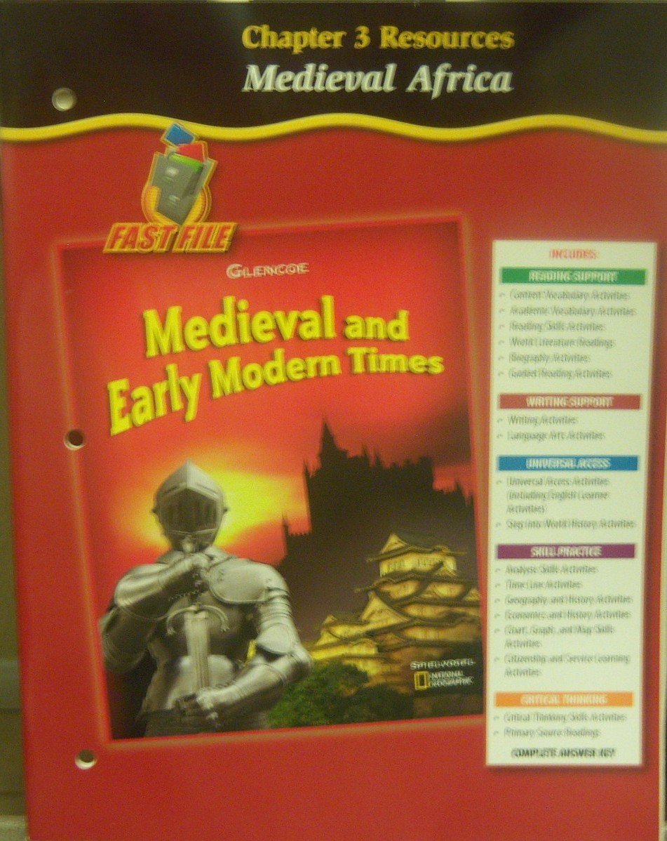 Medieval Africa (Medieval and Early Modern Times, Chapter 3 Resources ...