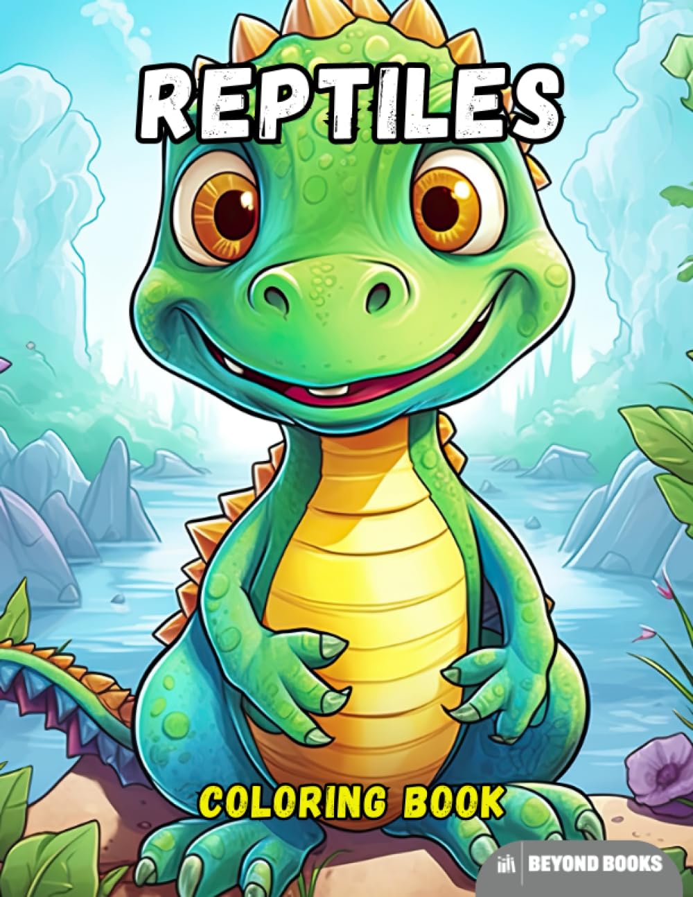 Amazon.com: Reptile Coloring Book: Snake, Turtle, Lizard, Alligator ...