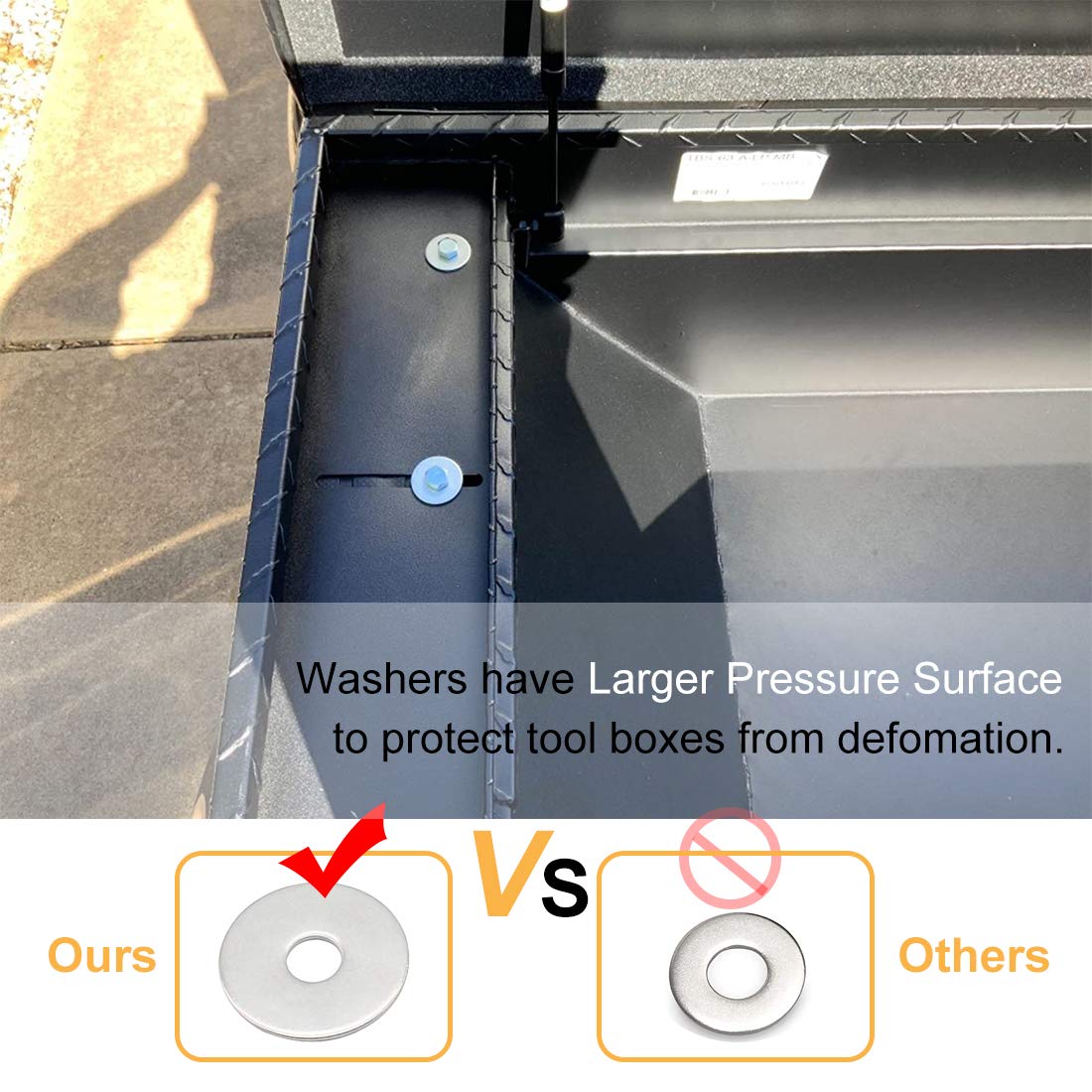 Snapklik.com : Newace Truck Tool Box Mouting Kit- Pickup Toolbox ...