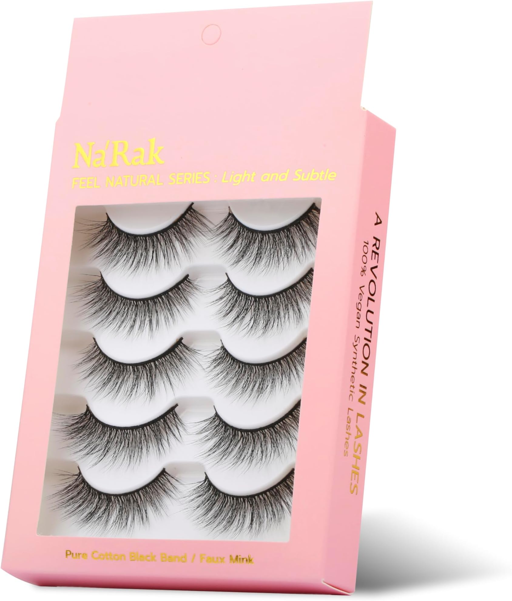 Amazon.com: NaRak's False Eyelashes - Feel Natural Series: LIGHT AND ...