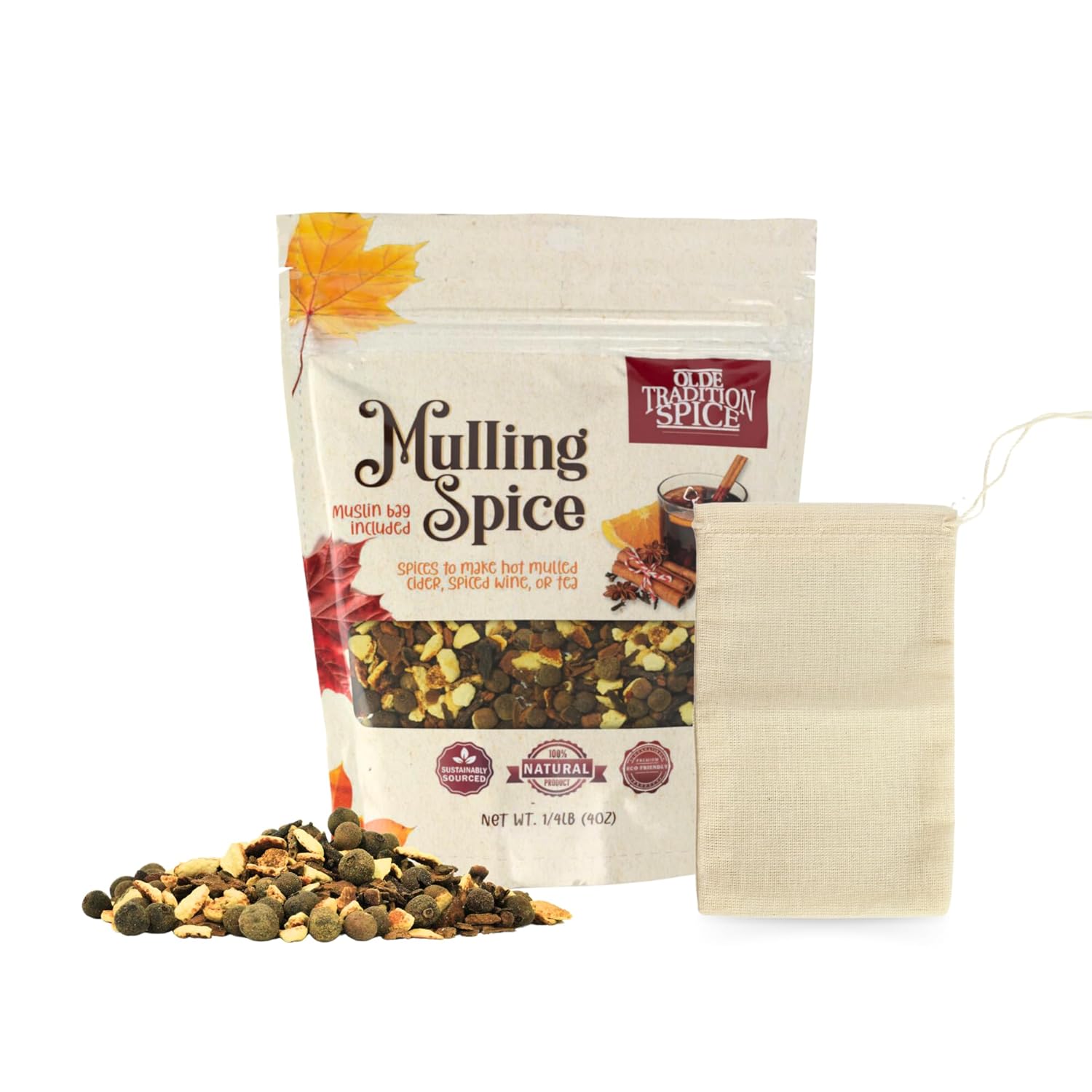 Amazon.com : Olde Tradition Mulling Spices for Apple Cider, Mulled Wine ...