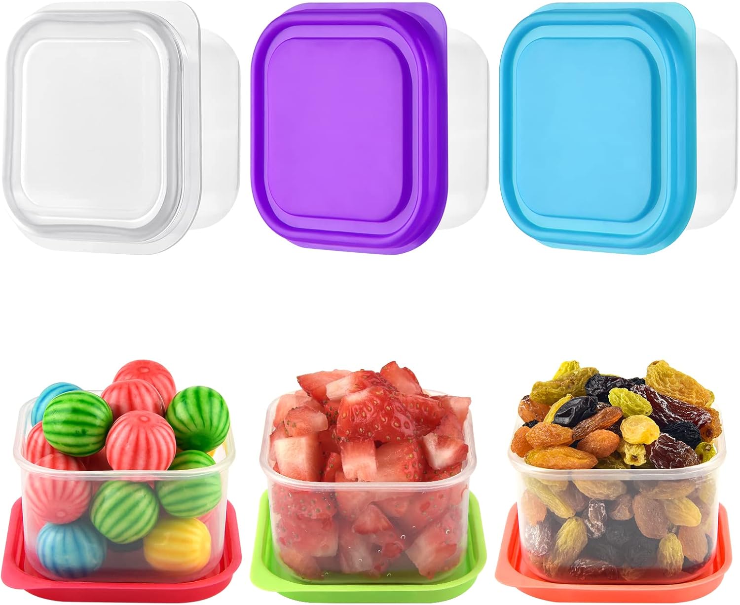 Amazon.com: 12 Pack Salad Dressing Container To Go Small Reusable ...