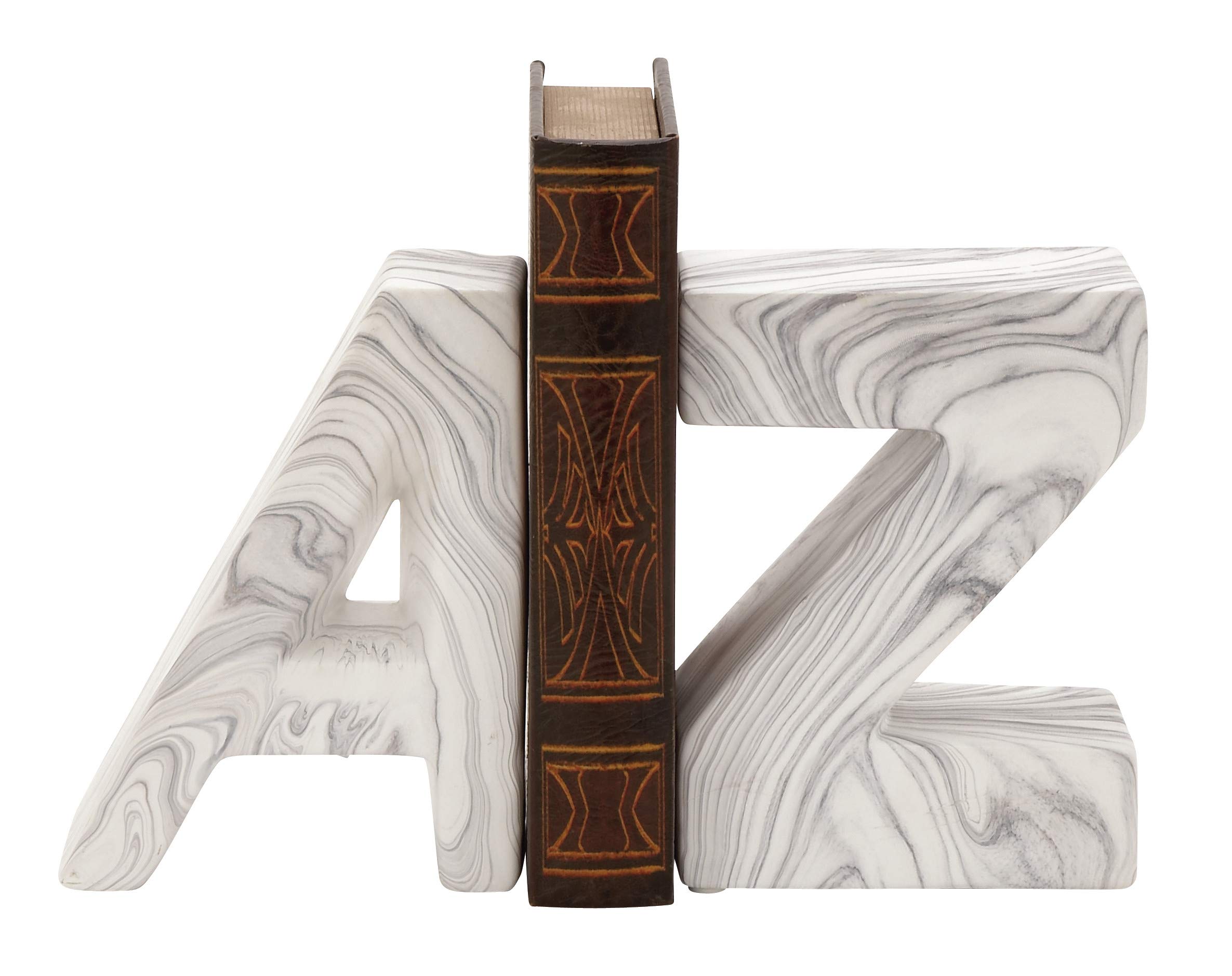 Letter A Z Bookends