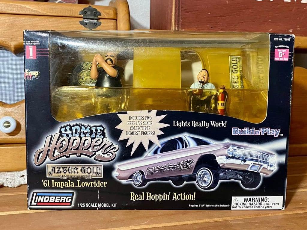 Amazon.co.jp: LINDBERG 1/25 HOMIE Hoppers '61 IMPALA LOWRIDER Impala ...