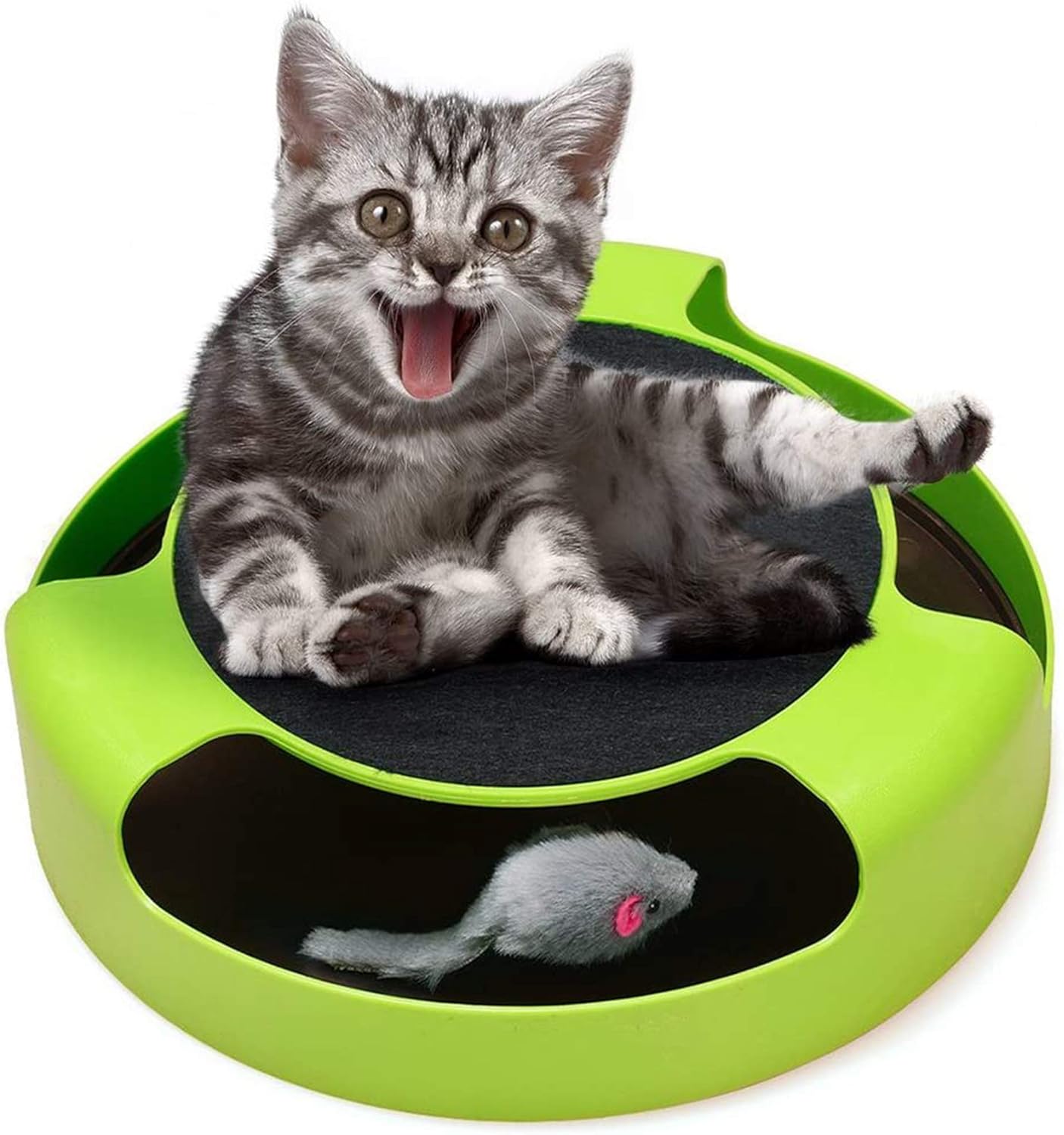 Amazon.com : Meric Cat Sparkle Balls and Mouse Chaser Toy, Unleash Your ...