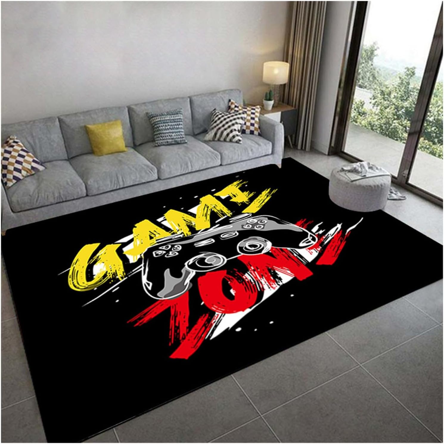 Amazon.com: Game Controller Rug Cartoon Video Game Carpet Game ...